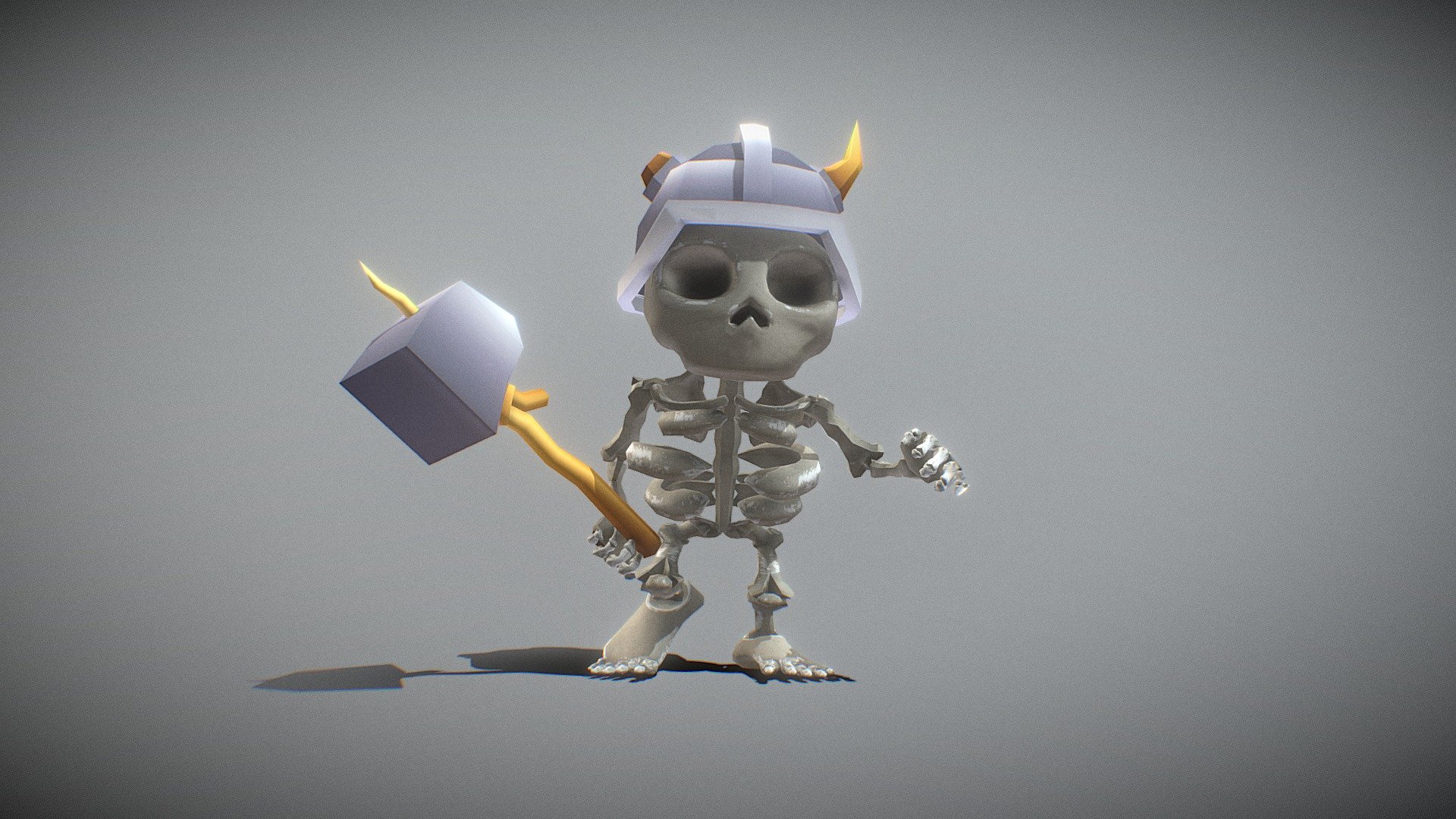 Skeleton Soldier - Buy Royalty Free 3D model by Zhang Shangbin ...