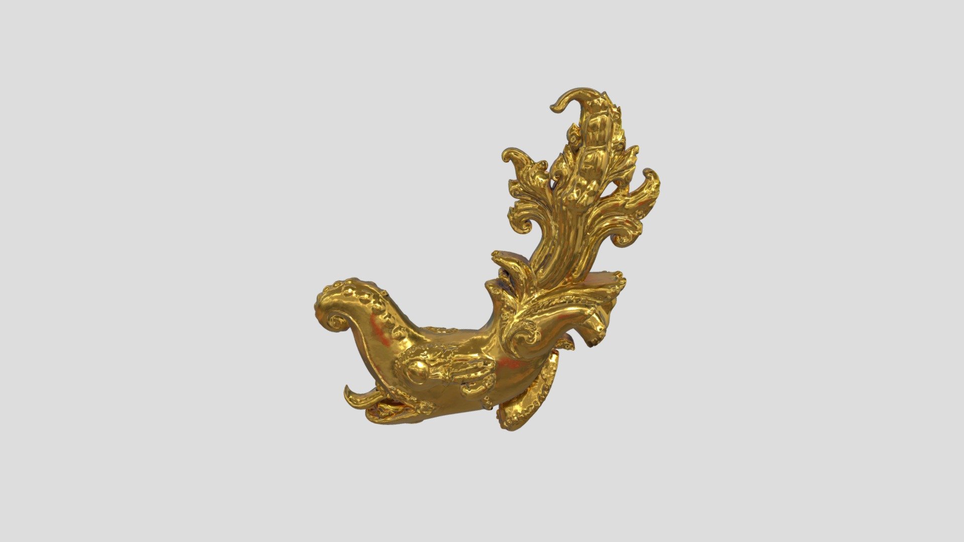 Makara the mythical animal - 3D model by mihirpatil11_ (@patilmi4441 ...
