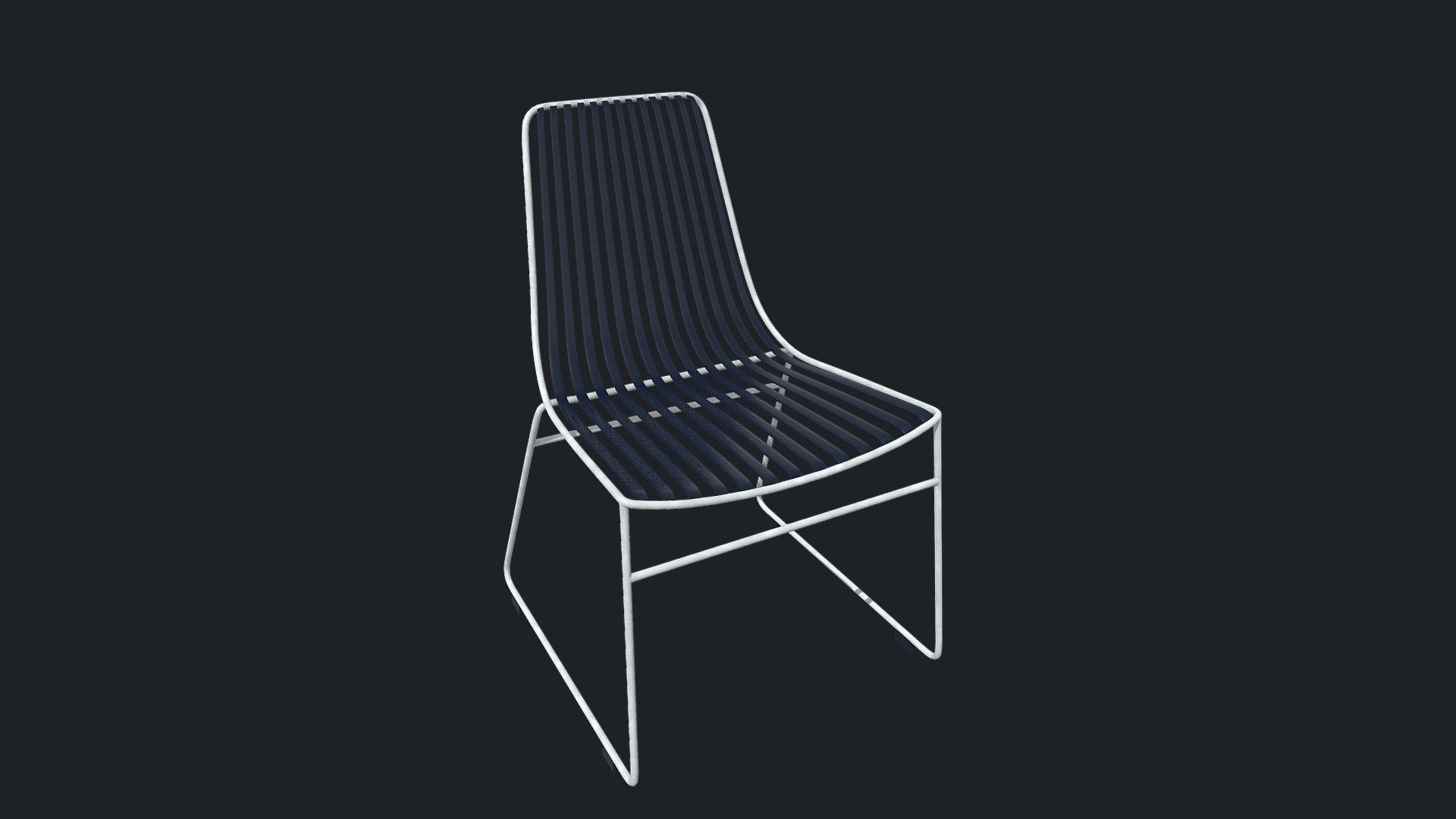 Chair Metal - 3D model by sharetextures [57c1782] - Sketchfab