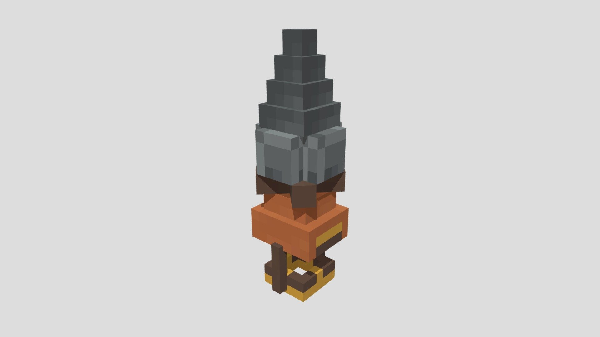 Minecraft Steampunk Drill - 3D model by sh4dowsoulz [57c1acf] - Sketchfab