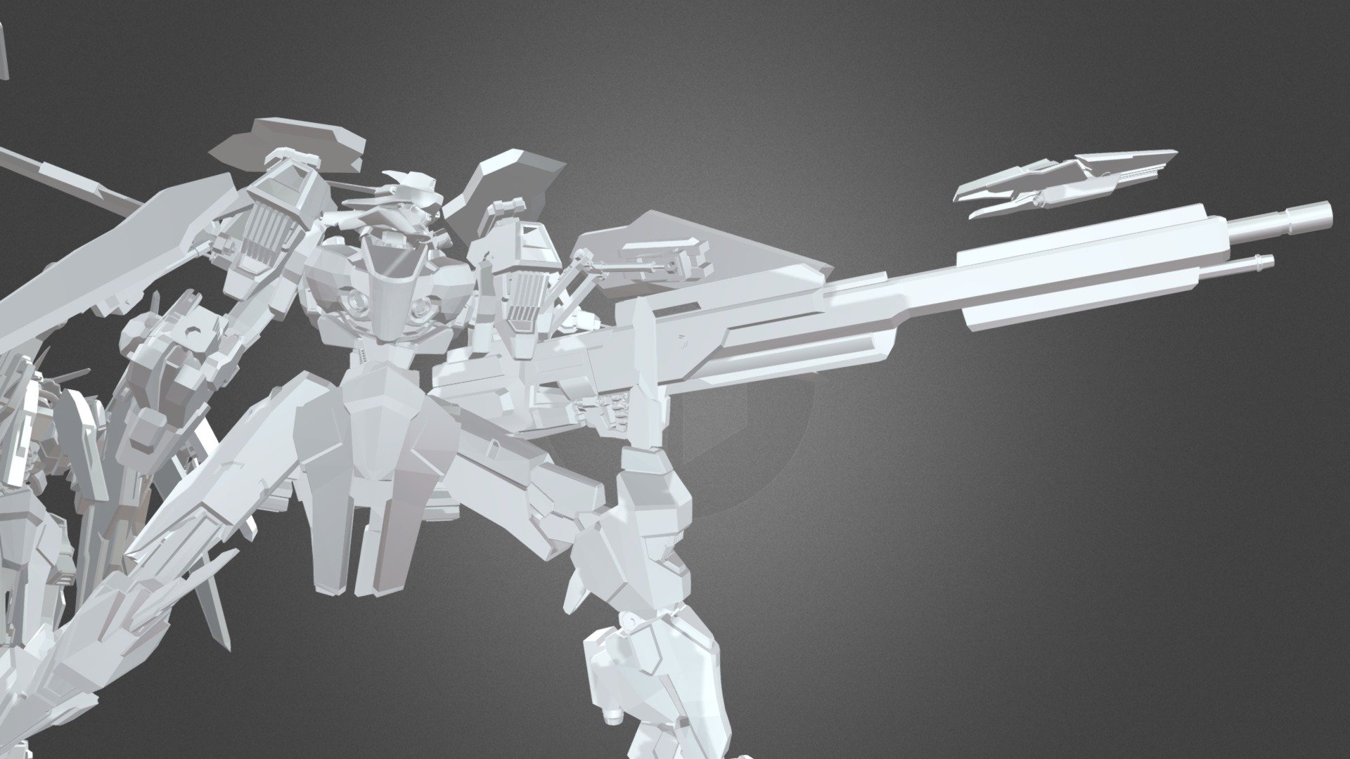 Mecha & skeleton exercises / 機甲+骨架練習 - Download Free 3D model by 林柏勳 ...