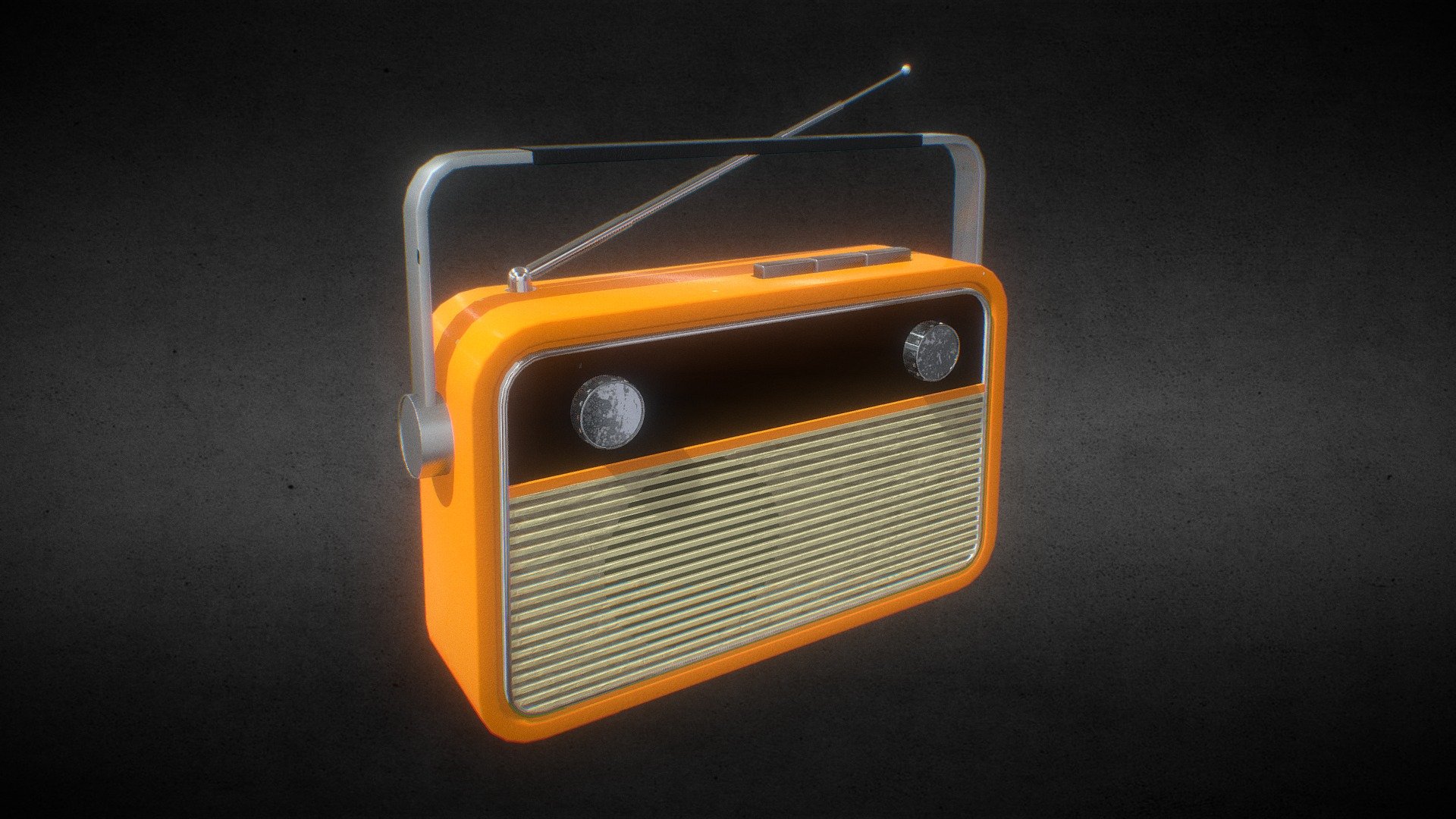 Radio ( Texturing Test ) - Download Free 3D model by Rofnay [57c6ad3 ...
