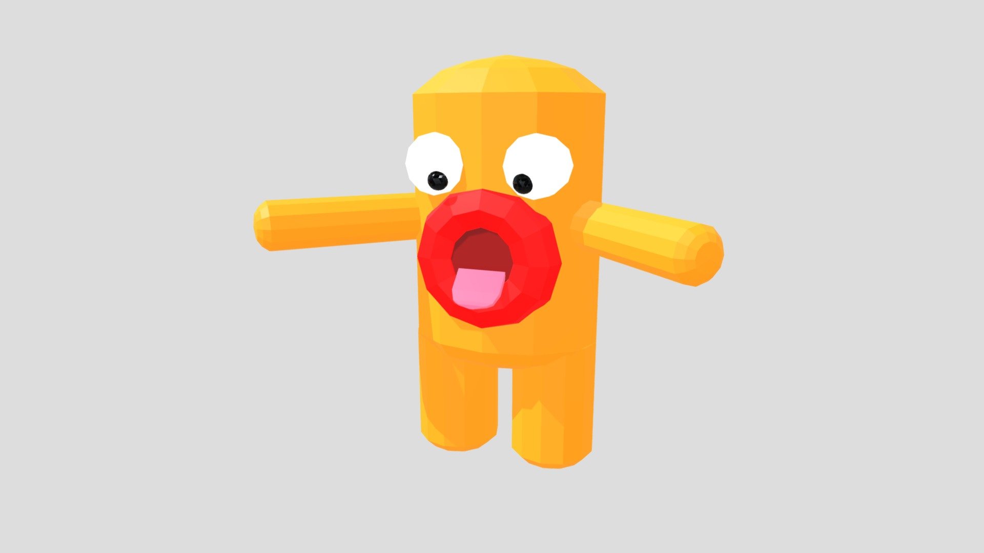 Cartoon Player - 3D model by Delalex [57c71fd] - Sketchfab