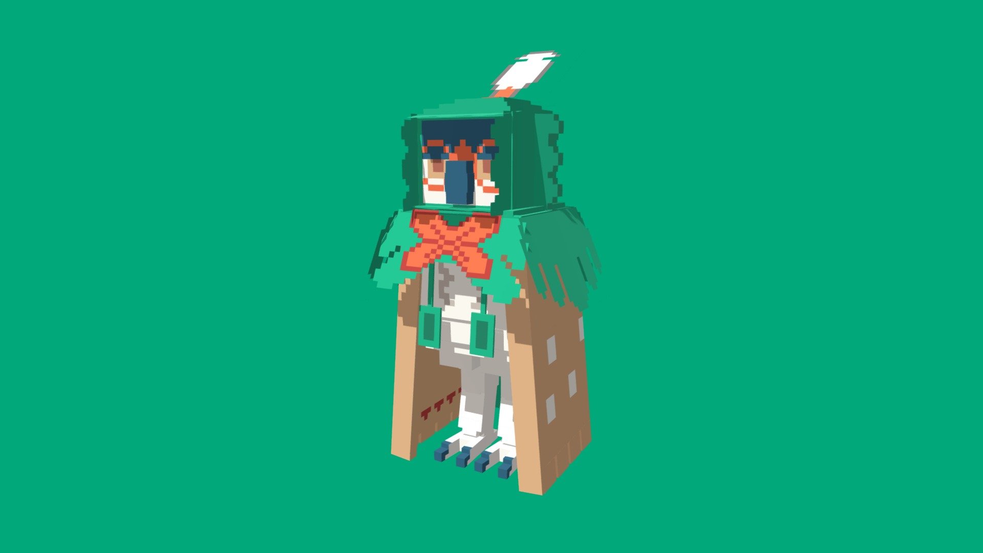 Decidueye - 3D model by marioplumer71 [57c7cd1] - Sketchfab