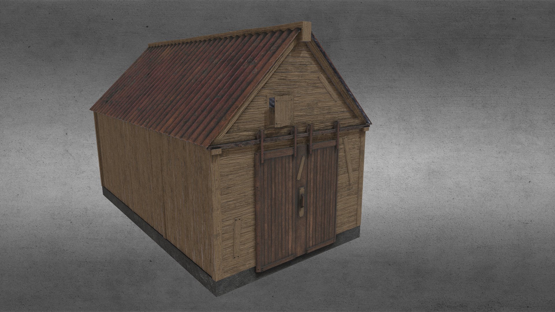 Wooden Shack - Buy Royalty Free 3D model by mc477 [57c7e5c] - Sketchfab ...