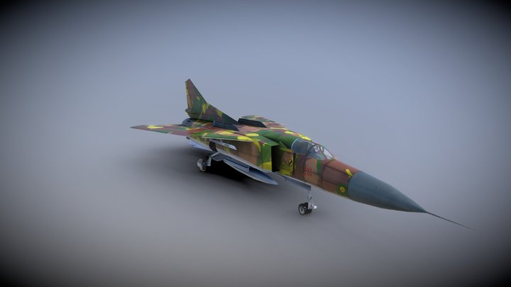Mig-23 3D models - Sketchfab