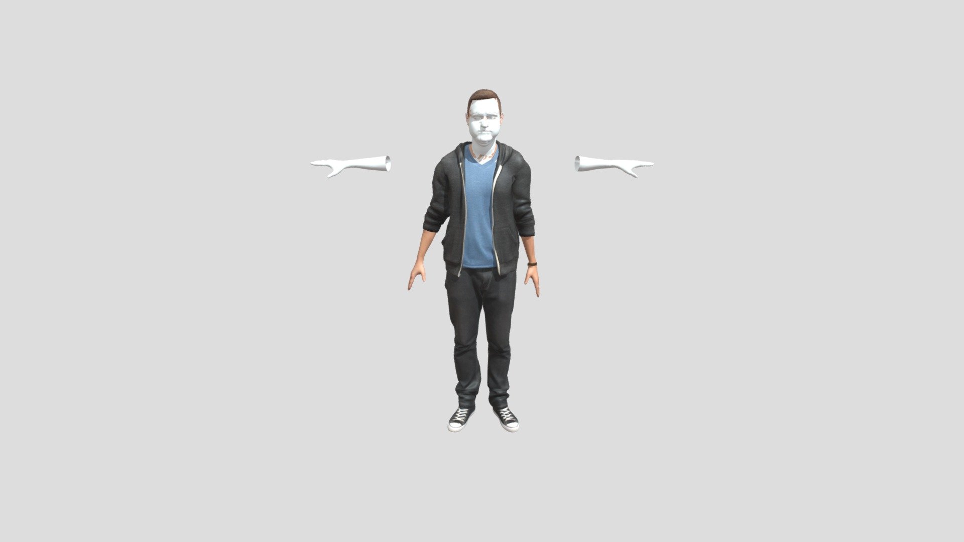 Human - Download Free 3D model by bluealien [57c8dce] - Sketchfab