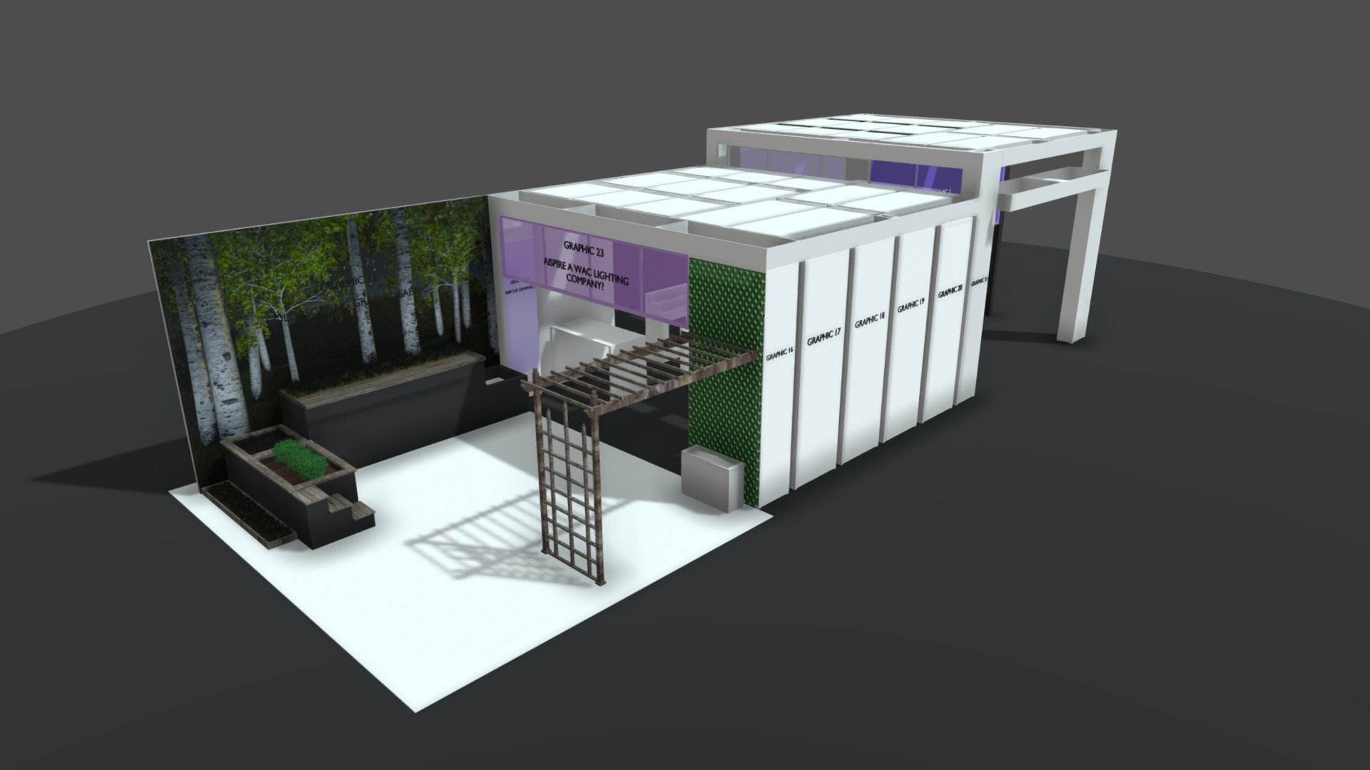 CEDIA BOOTH 2023 - 3D model by WAC (@waclighting) [57c9e63] - Sketchfab