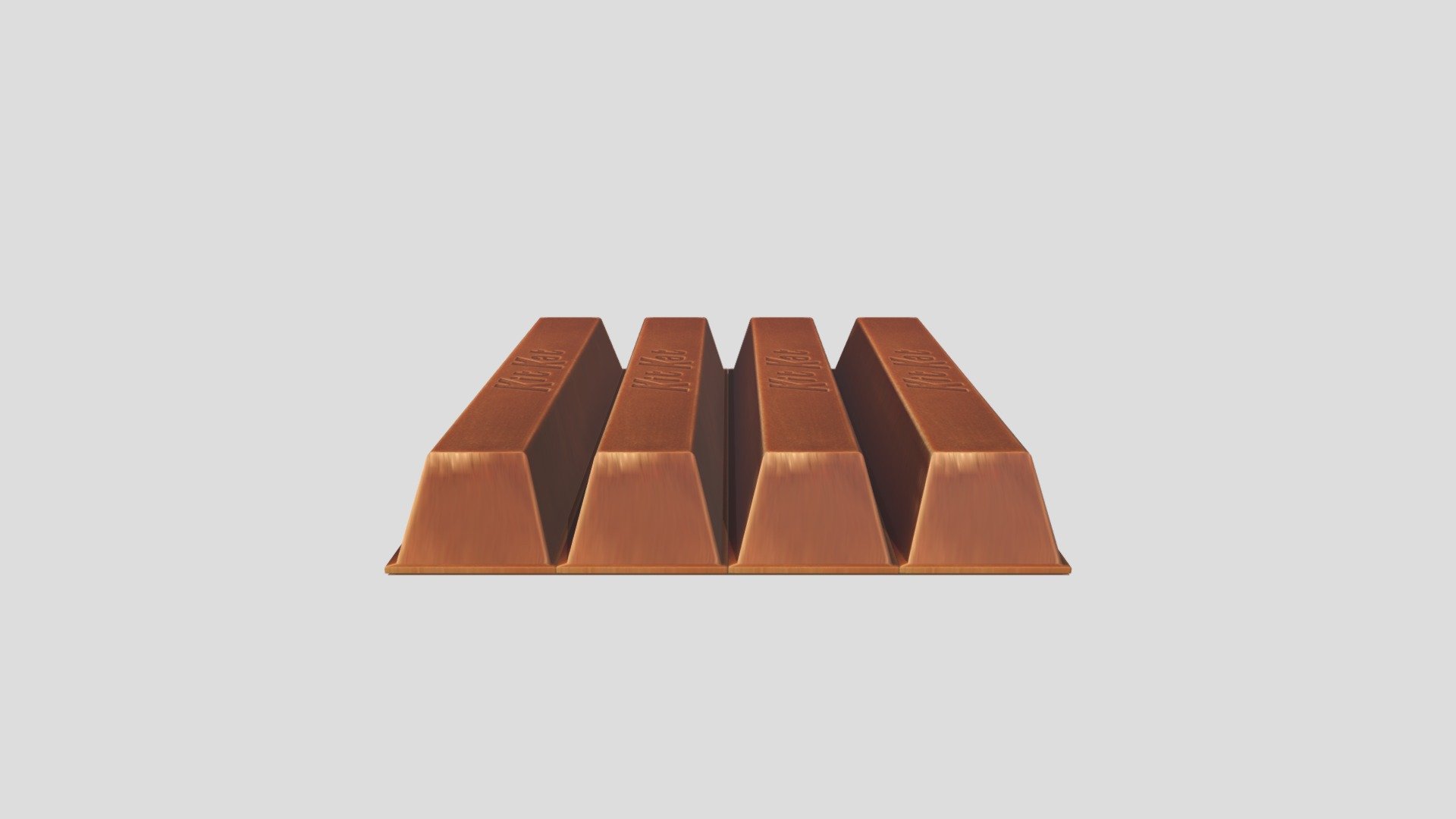 3D KitKat Model - Download Free 3D model by bhaveshkhedekar05 [57ca544] - Sketchfab