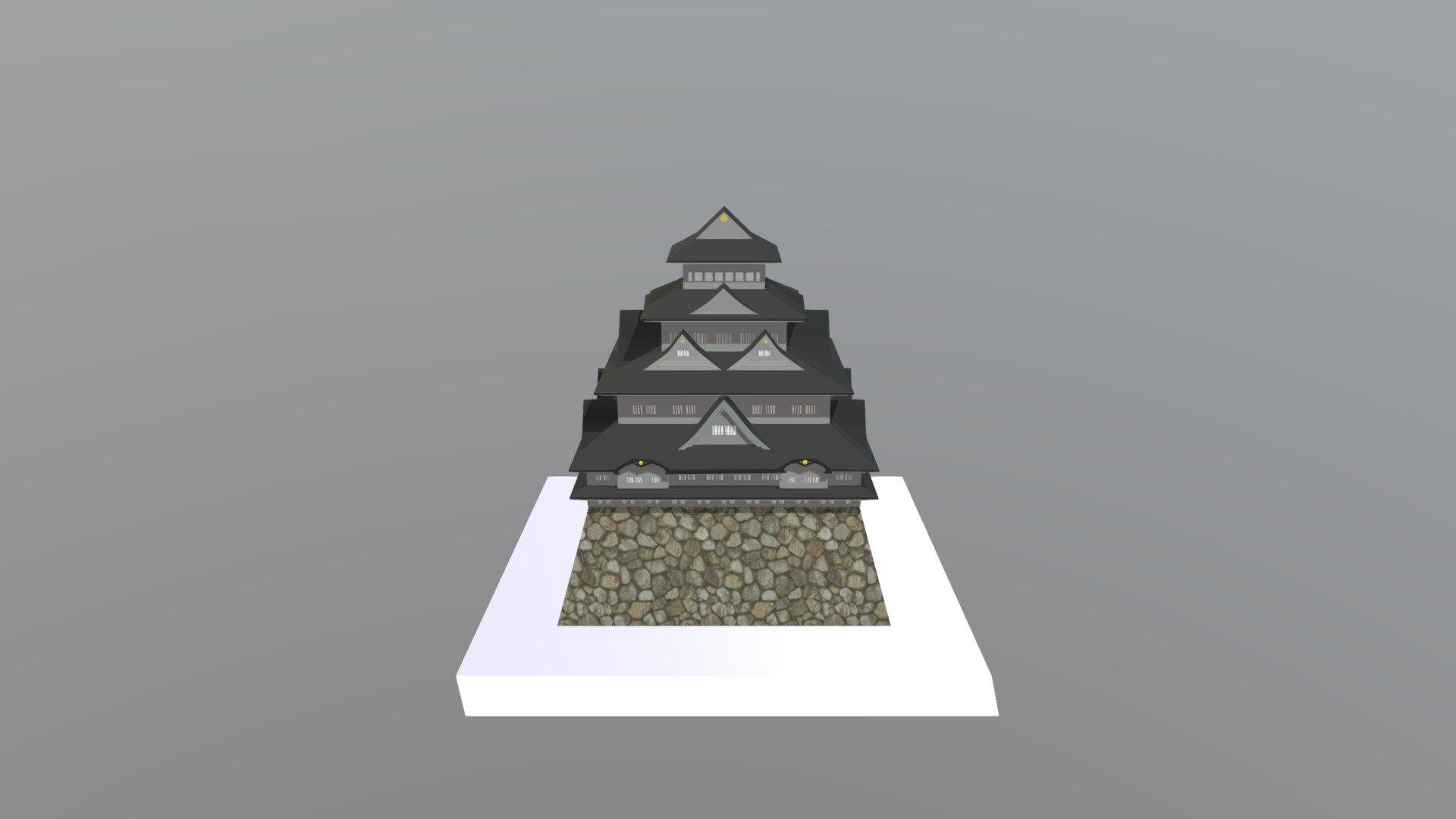 お城 - 3D model by MoTran (@takasu.motran) [57cabc9] - Sketchfab