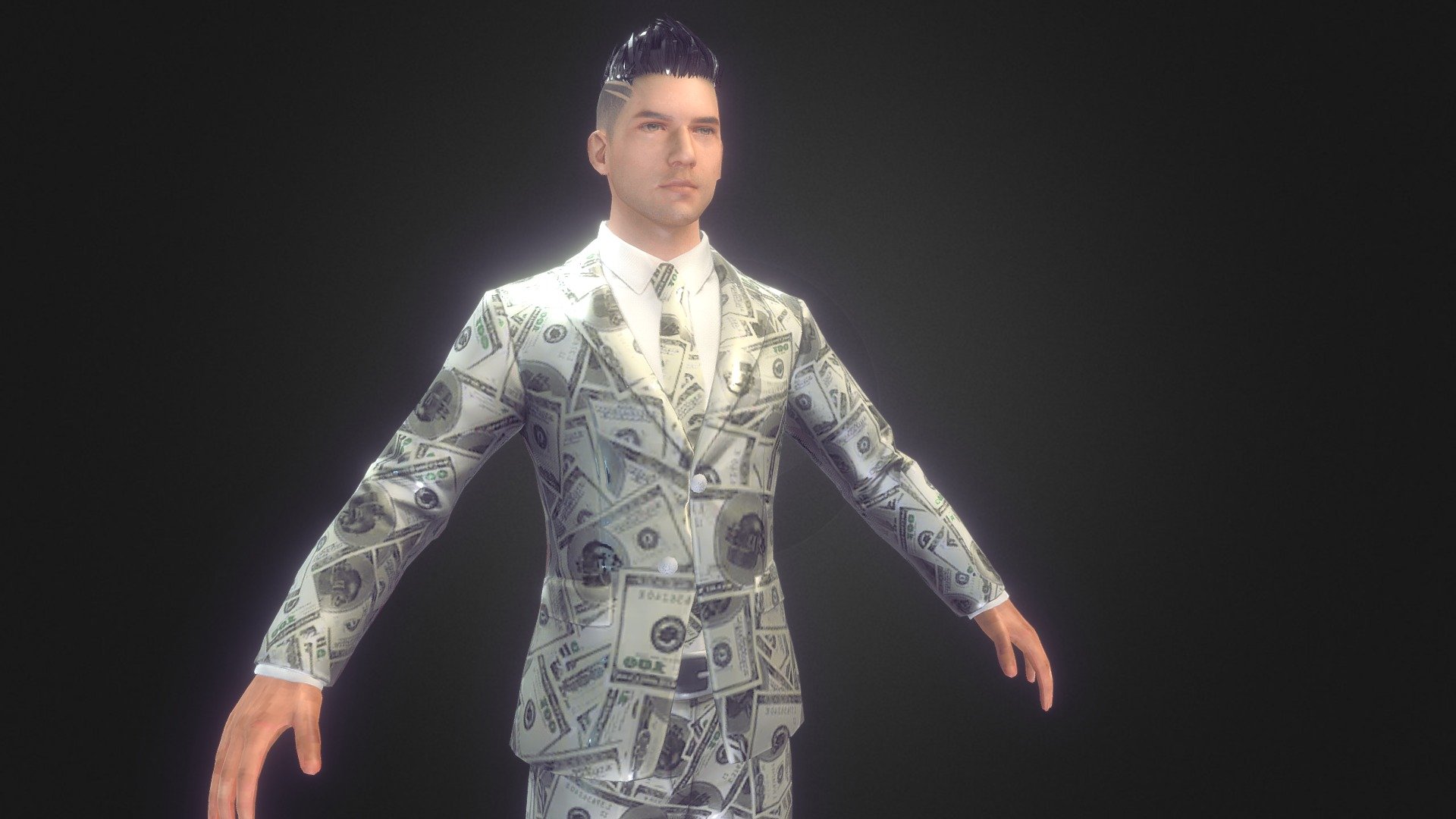 Urban Tycoon Male Pubg 3D Model - Download Free 3D model by BilloXD ...
