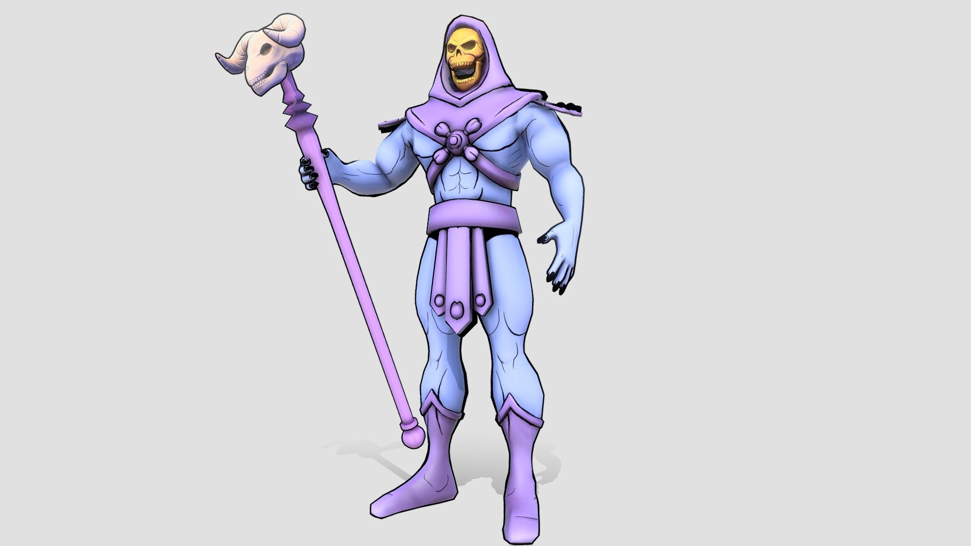 Skeletor - 3D model by Rhett Wimmer (@Pavus_The_Pug) [57cb30d] - Sketchfab