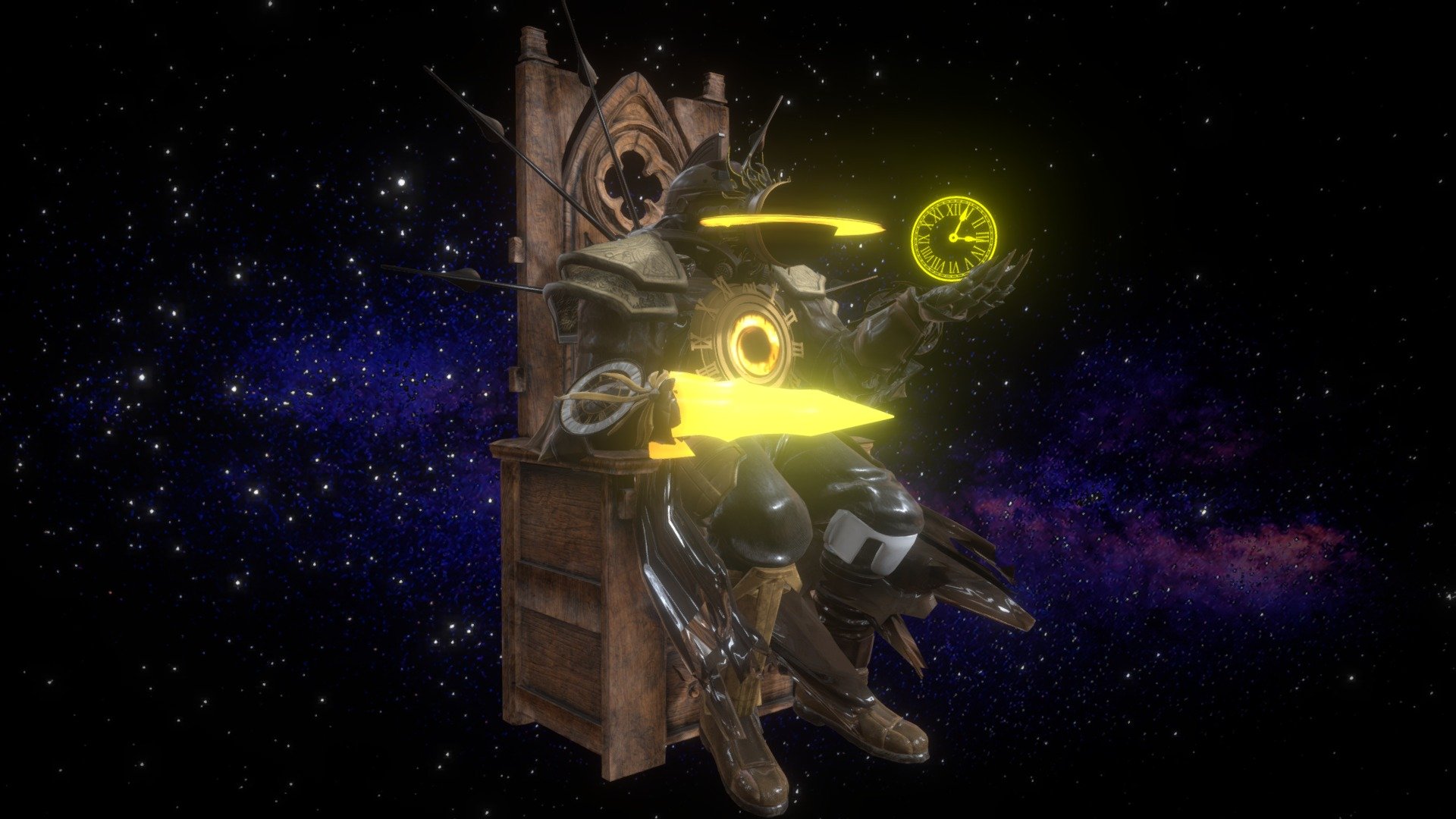 Sinister Clock titan - Download Free 3D model by photon (that one larry ...