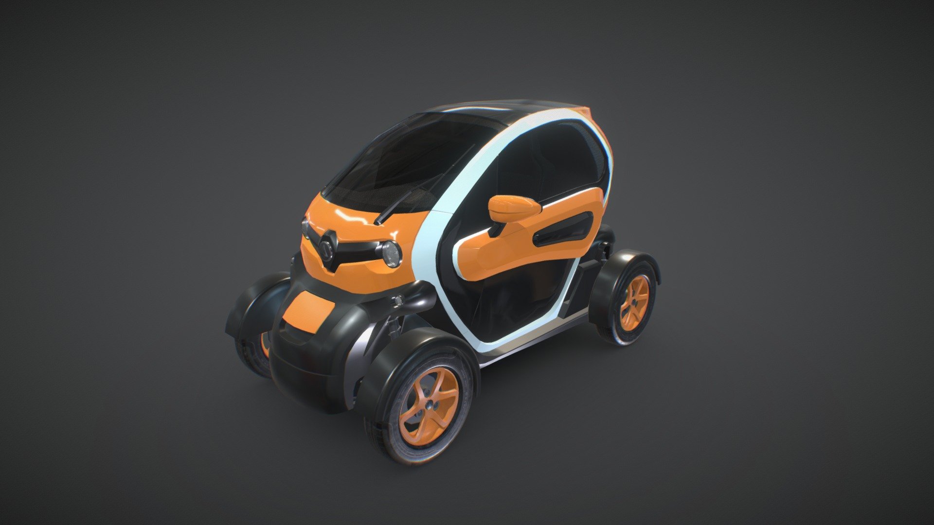 Small Electric Car - 3D model by olga_molotok [57cc92d] - Sketchfab