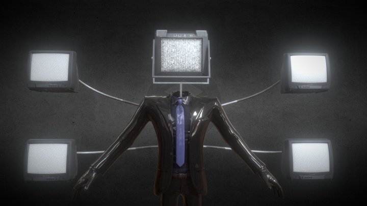 Tvman 3D models - Sketchfab