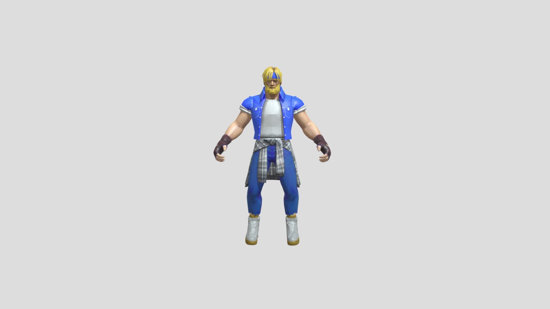 Axel Stone - 3D model by PandaSK (@chahrozaatout) [57cd715] - Sketchfab