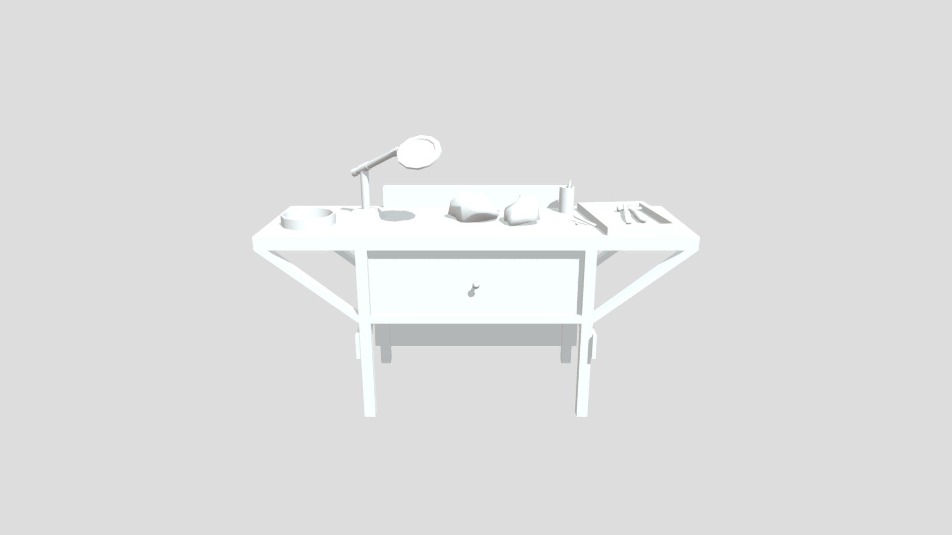 Lowpoly Archaeology Table 3 - Download Free 3D model by notAurelien ...