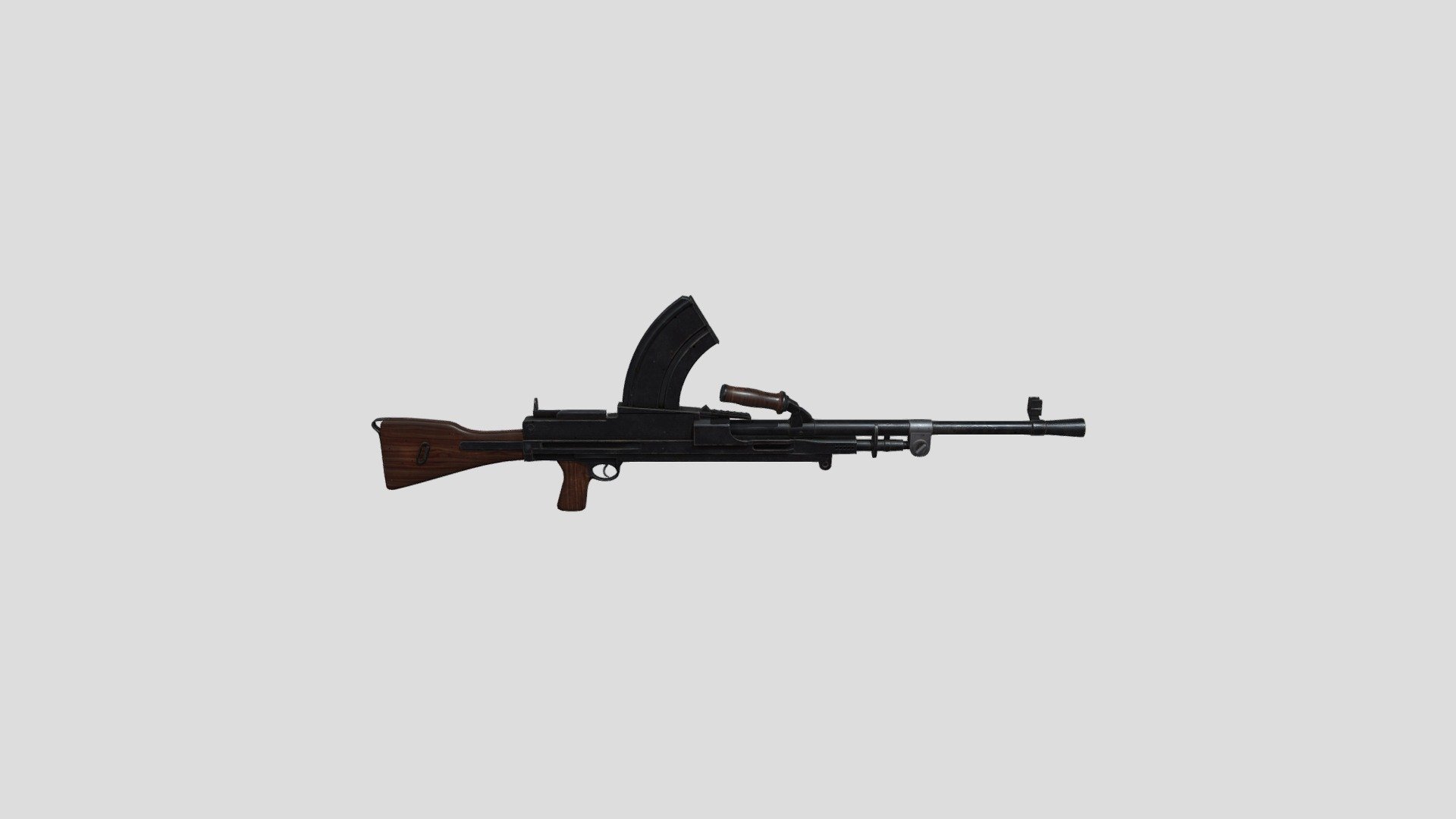 Bren Gun - 3D model by Jordan S. (@Jordan_Simms) [57d02b6] - Sketchfab