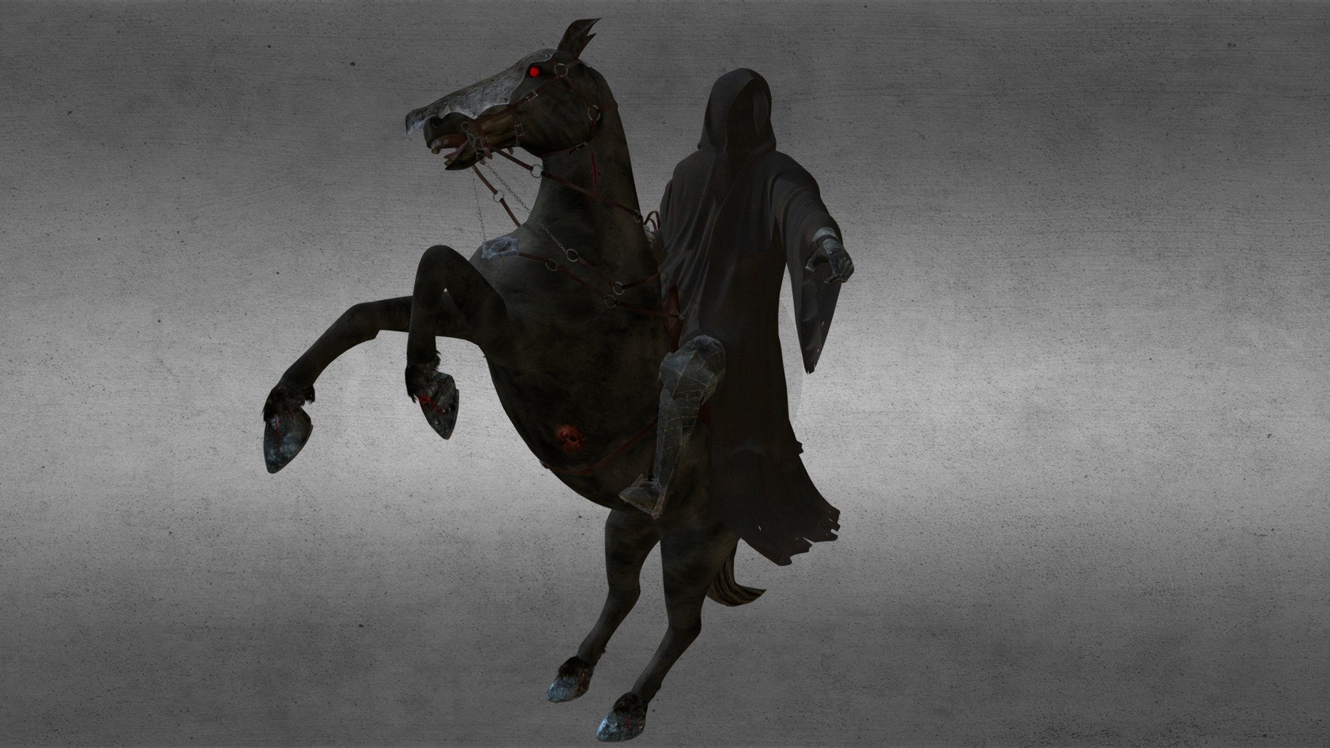 Dark Rider - Buy Royalty Free 3D model by Buncic [57d08de] - Sketchfab ...