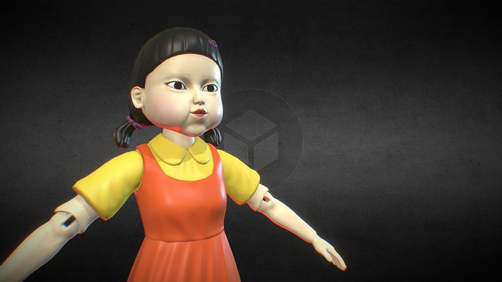 Squid game - A 3D model collection by Kelvin.Trinh - Sketchfab