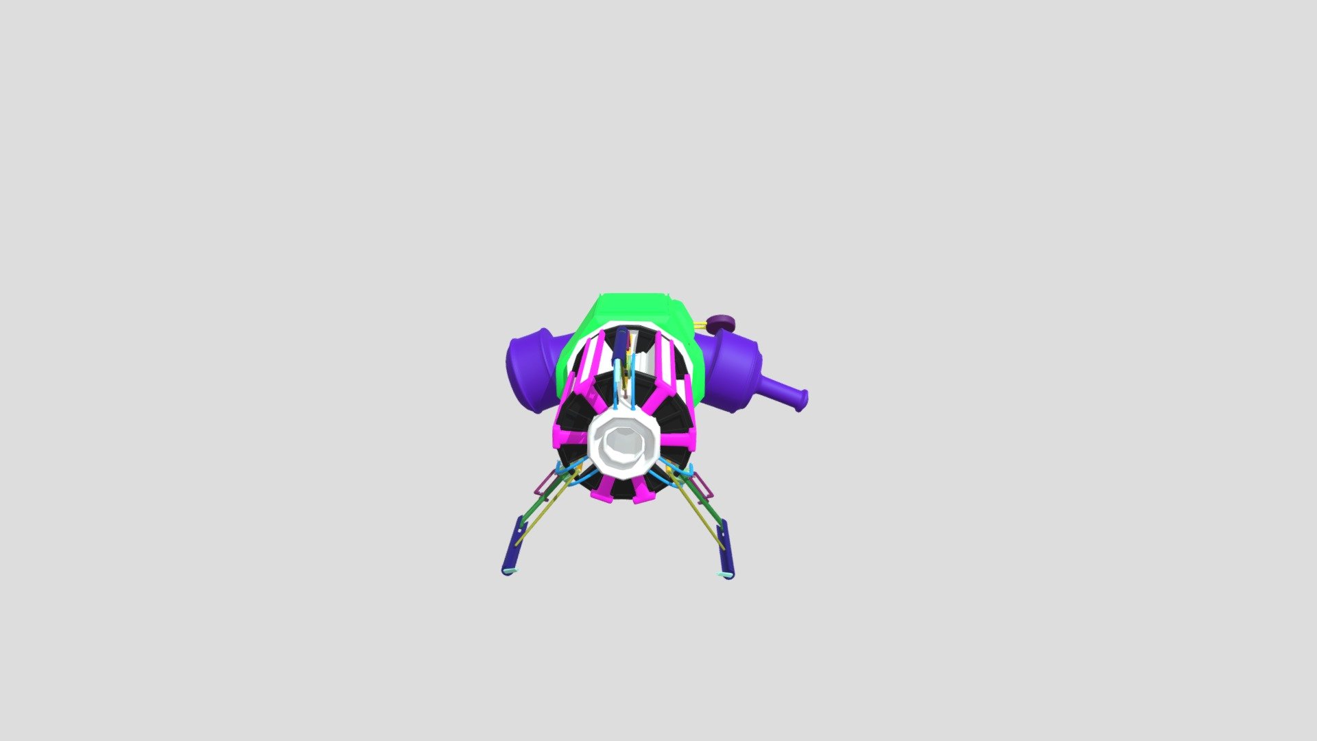 GravityGun - Download Free 3D model by DisroX [57d2980] - Sketchfab