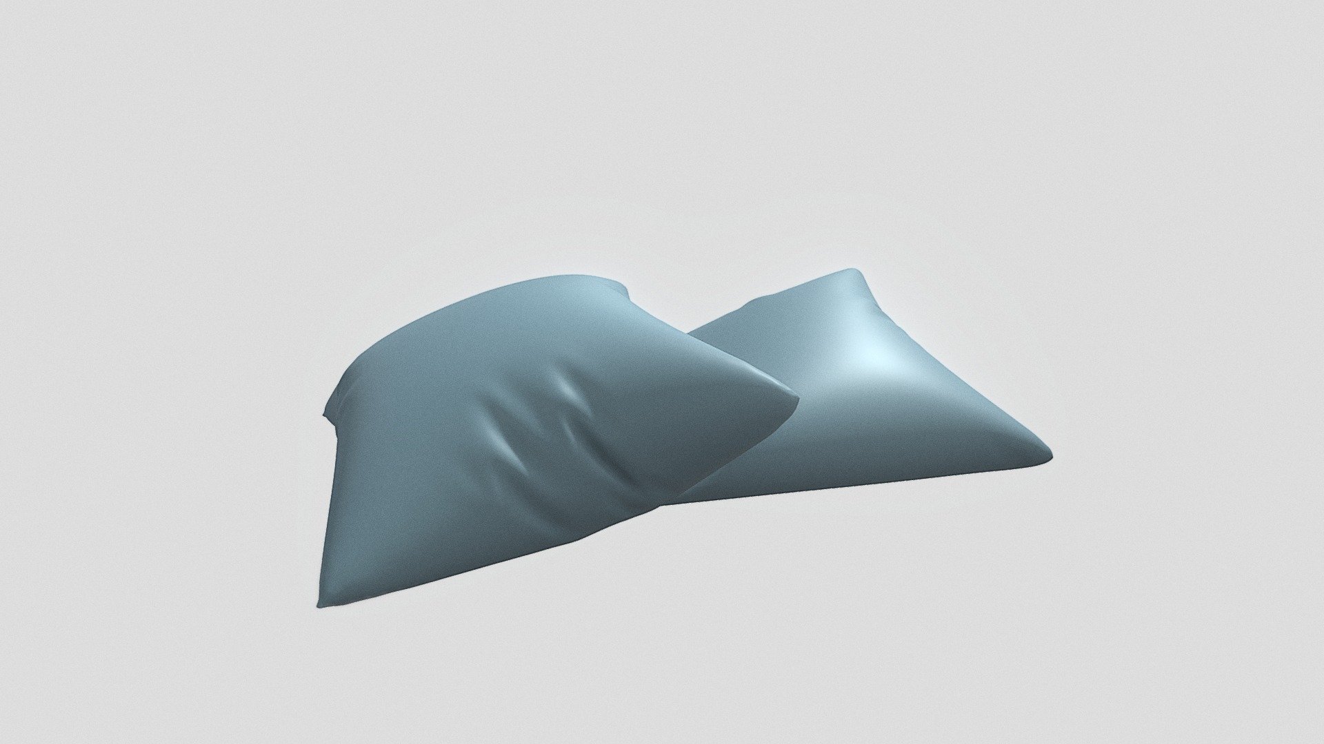 Two throw pillows - Download Free 3D model by myf00544 [57d34d4 ...