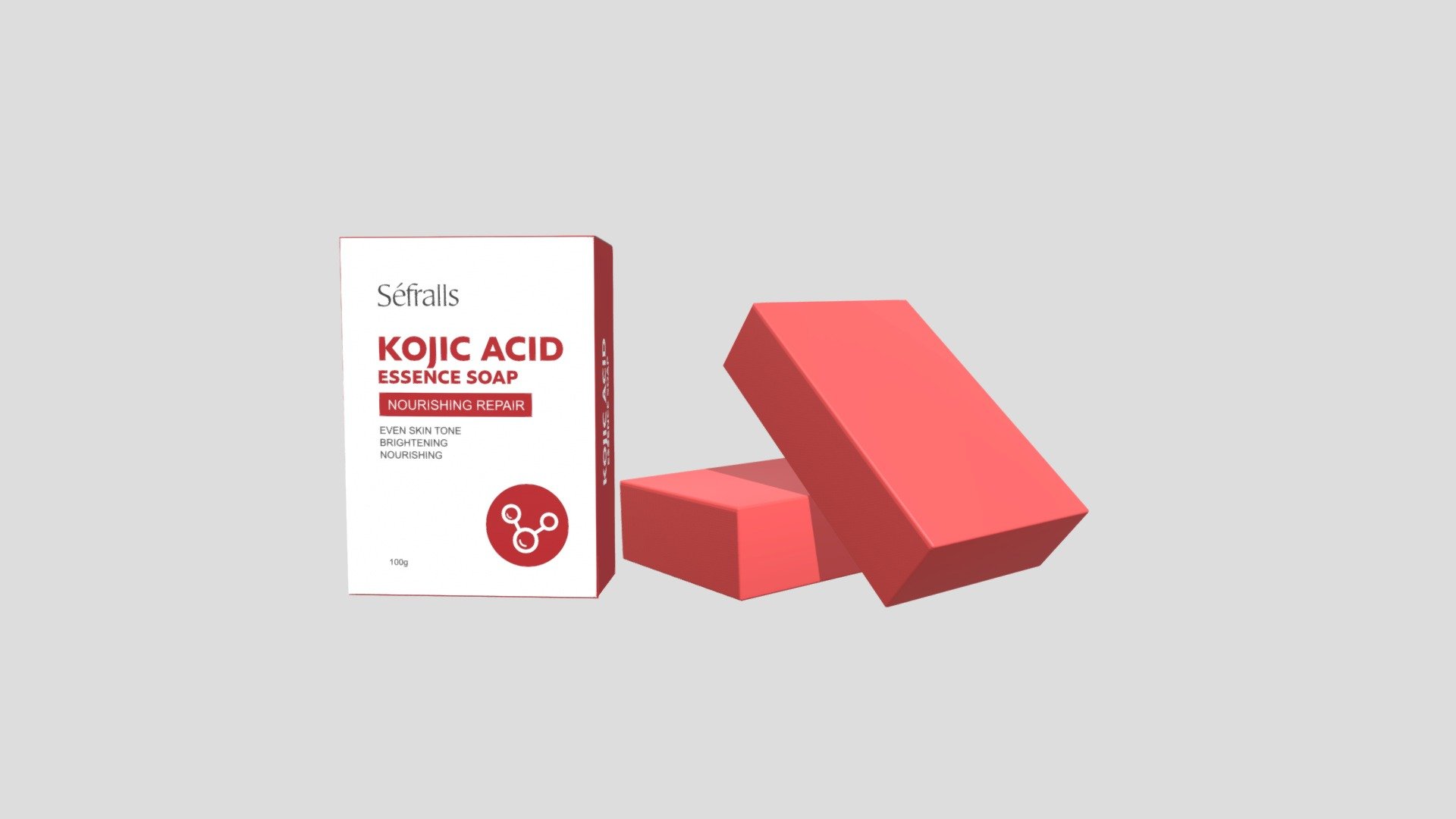 Kojic acid soap - 3D model by huangjingyunhello [57d3a8f] - Sketchfab