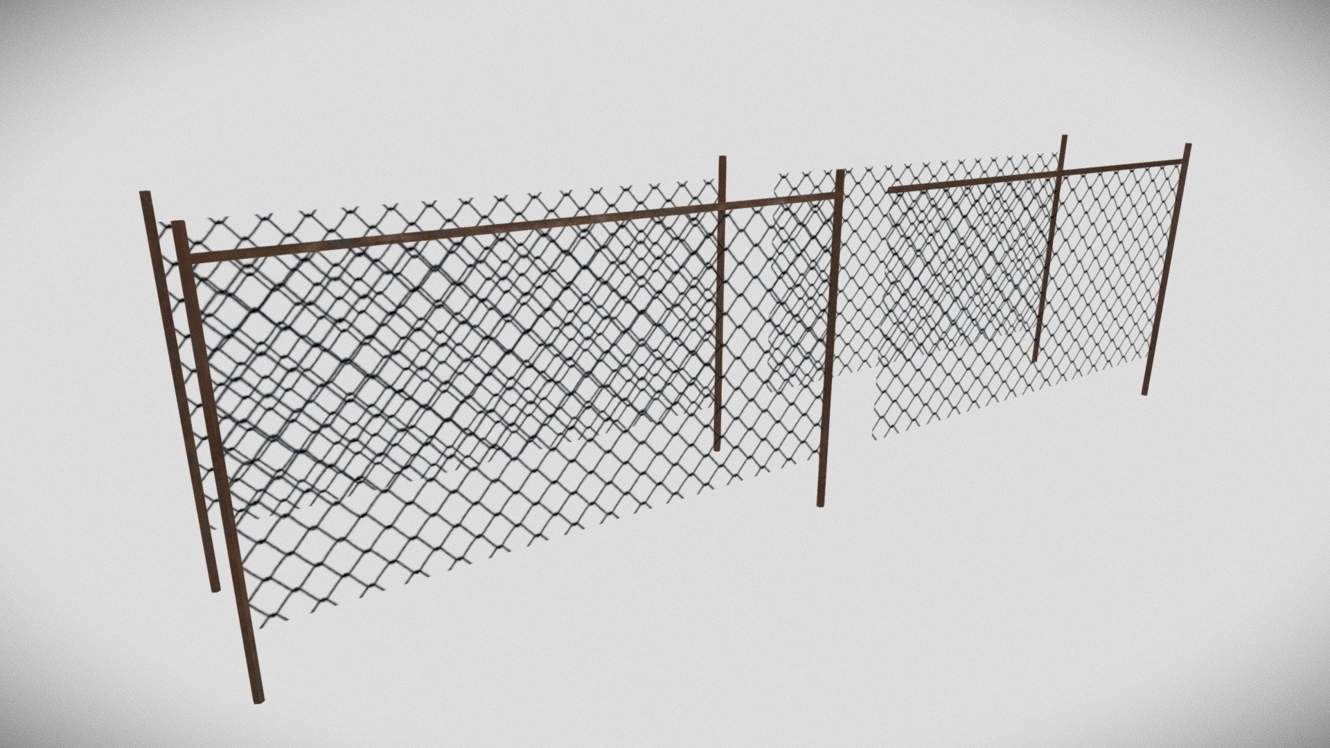 psx style chain fence - Download Free 3D model by valse kamerplant ...