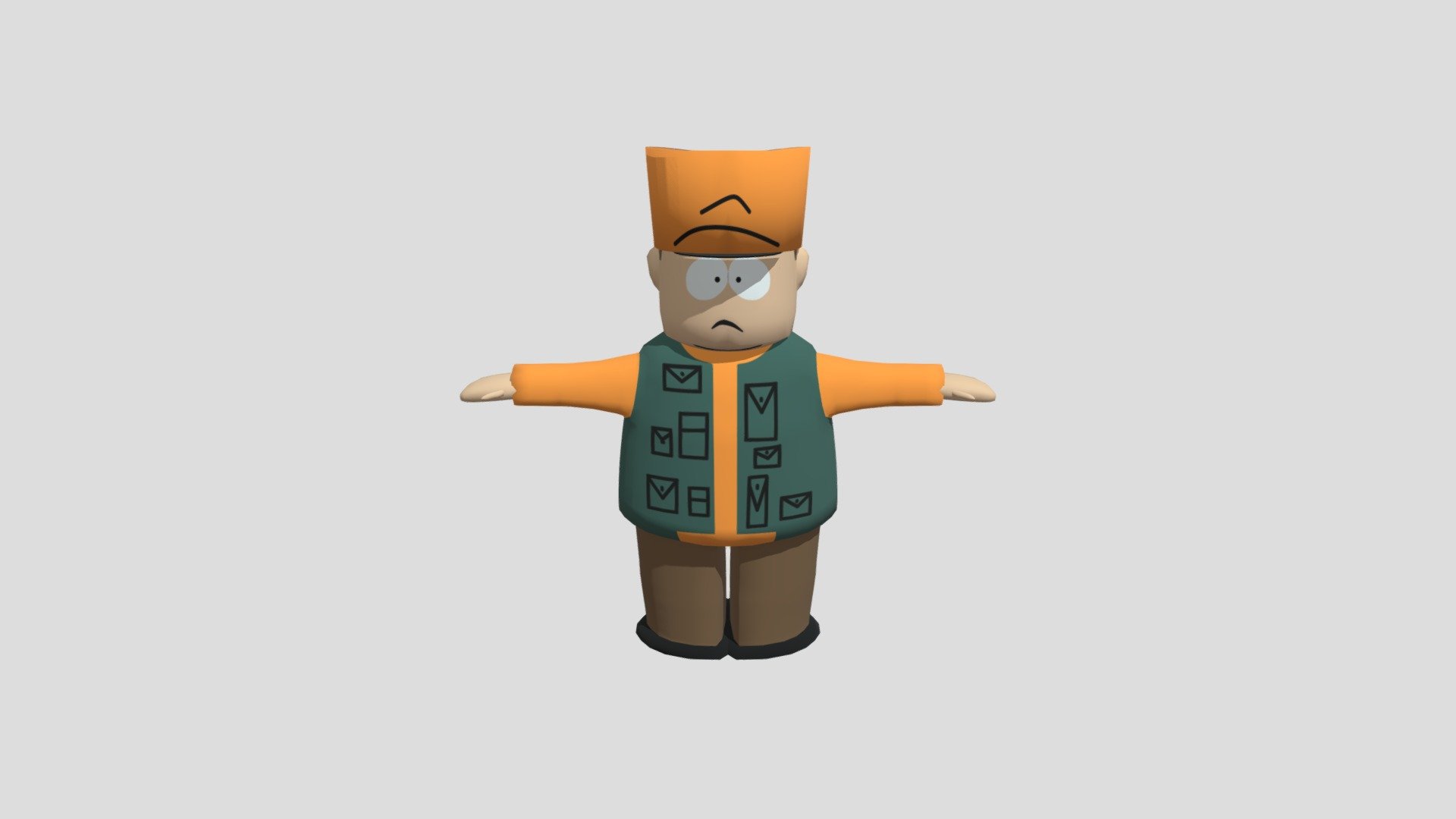 Jimbo - Download Free 3D model by chikn nuggit and spongebob (@pma2 ...