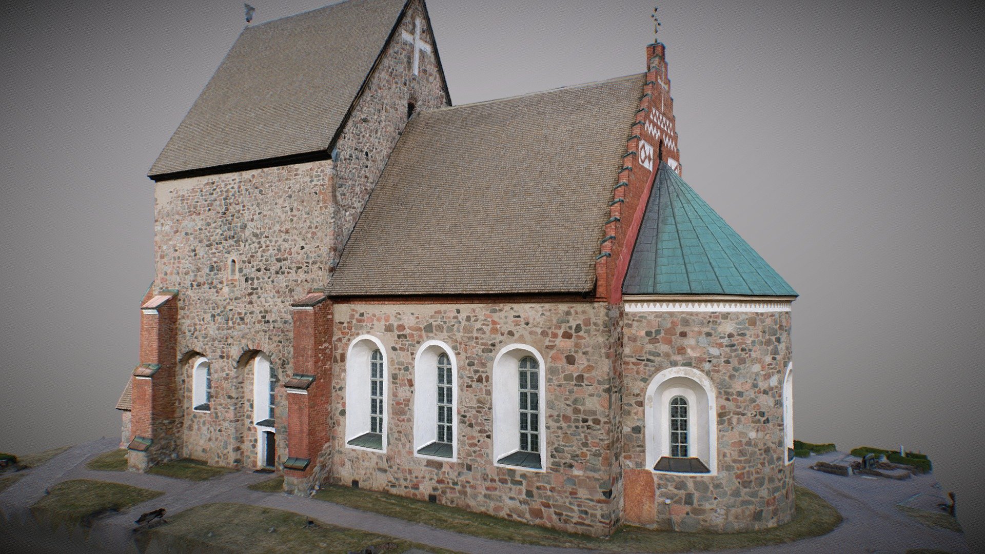 Kyrka - 3D model by segerbergmedia [57d59cf] - Sketchfab