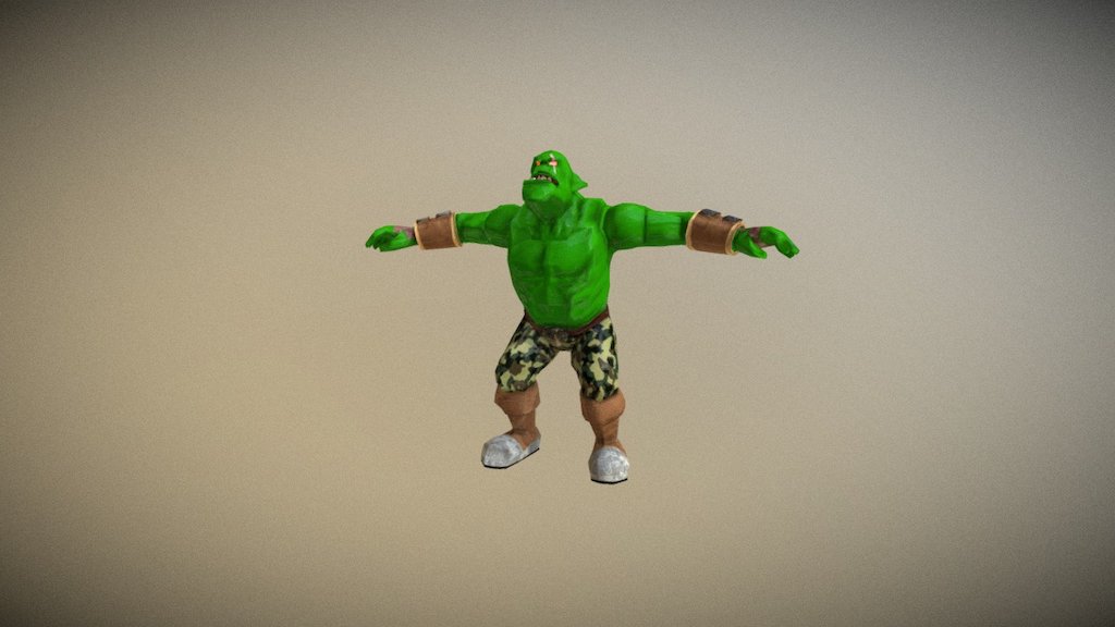 Orc - Download Free 3D model by ice9 (@theice9) [57d861d] - Sketchfab