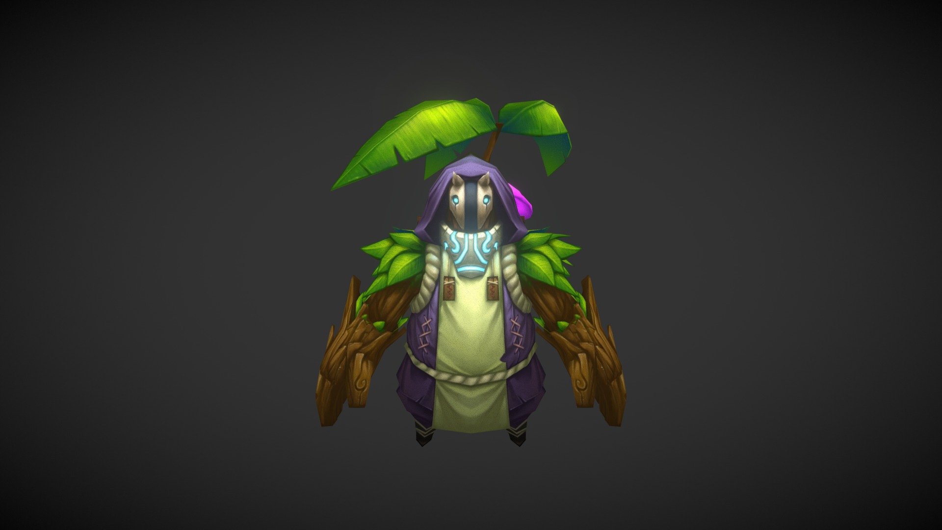 Nature Prophet - 3D model by lesitruc [57d89e3] - Sketchfab