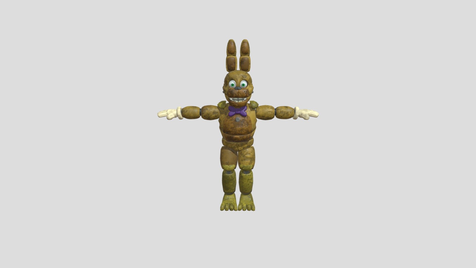 Spring Bonnie (1) - Download Free 3D model by FAZMEMEO (@MRFazmeme ...