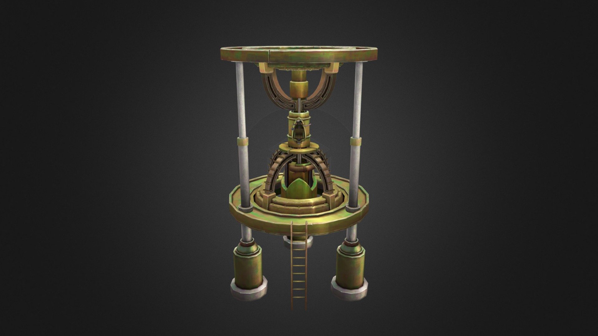 Antique Time Machine - 3D model by estenmic [57d9536] - Sketchfab