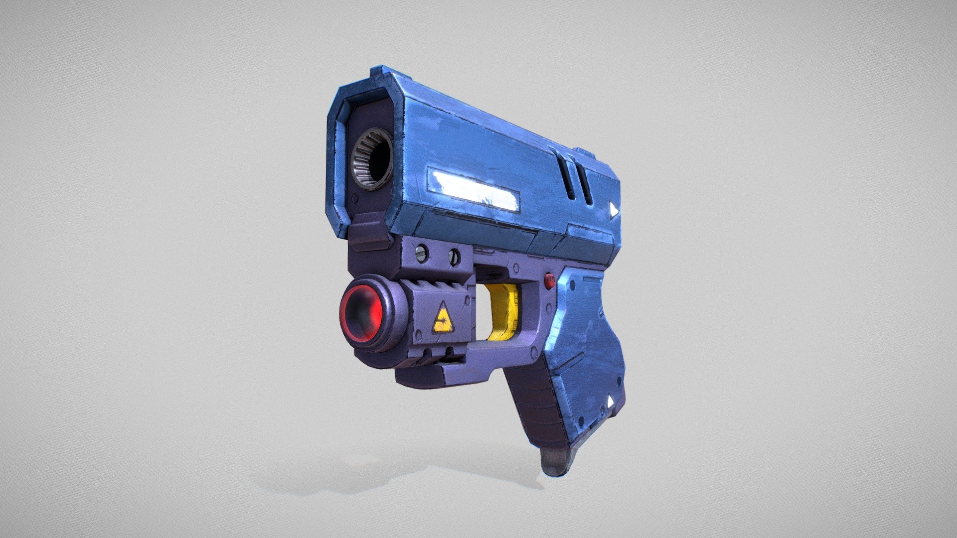 Stylized Compact Gun - Download Free 3D model by spookink [57da328 ...