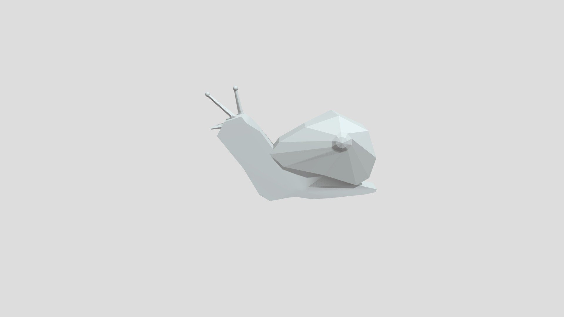 Snail 3d Model By Nzorinich [57dad1c] Sketchfab