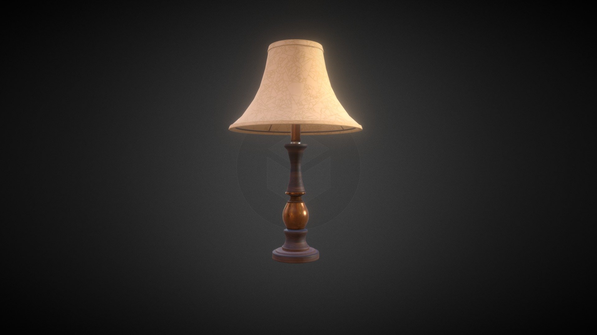Table Lamp - 3D model by mizuirono [57db439] - Sketchfab