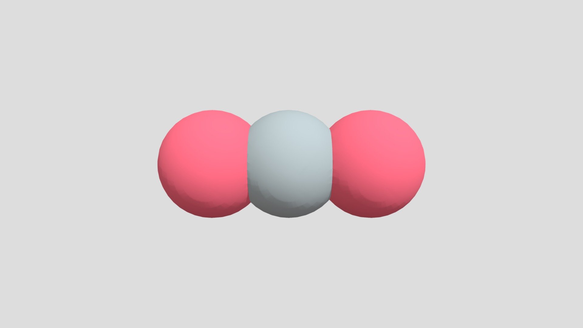 Carbon dioxide - 3D model by DaikonDappi [57dc193] - Sketchfab
