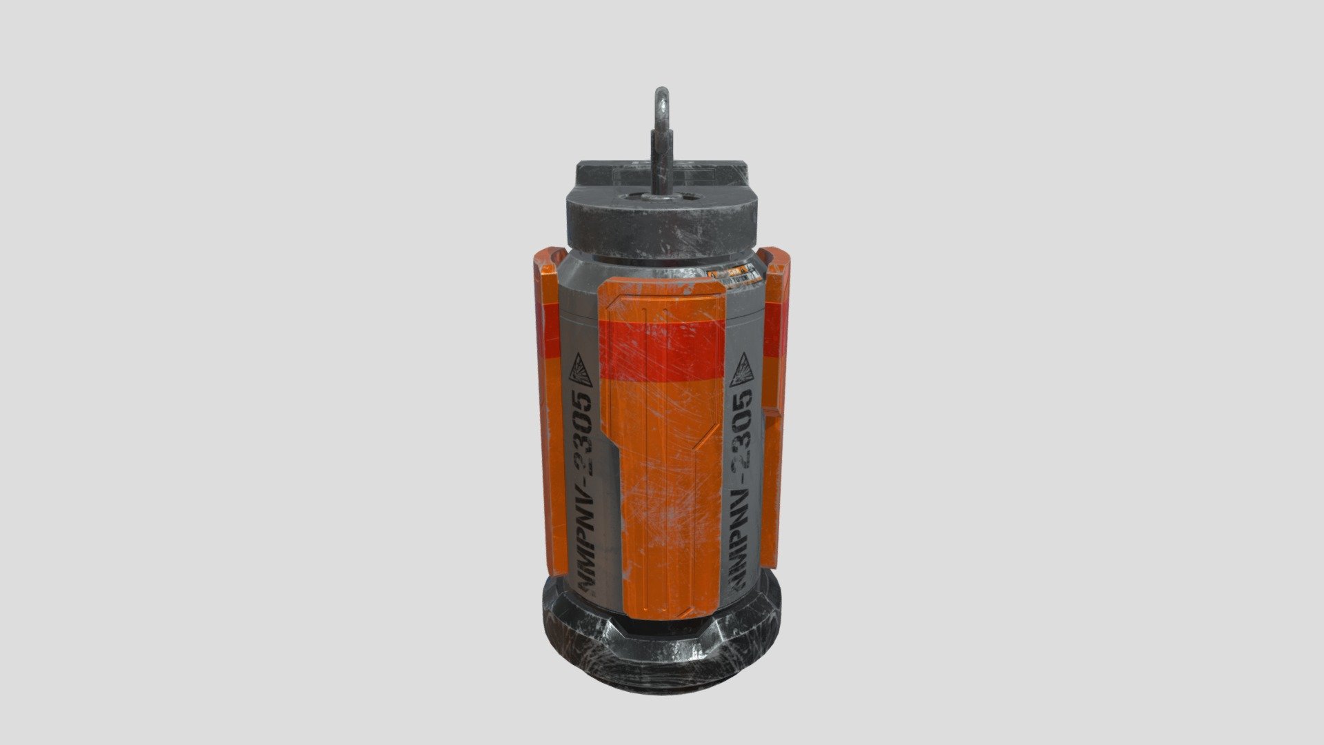 Explosive Grenade - 3D model by TJMmason [57dc232] - Sketchfab