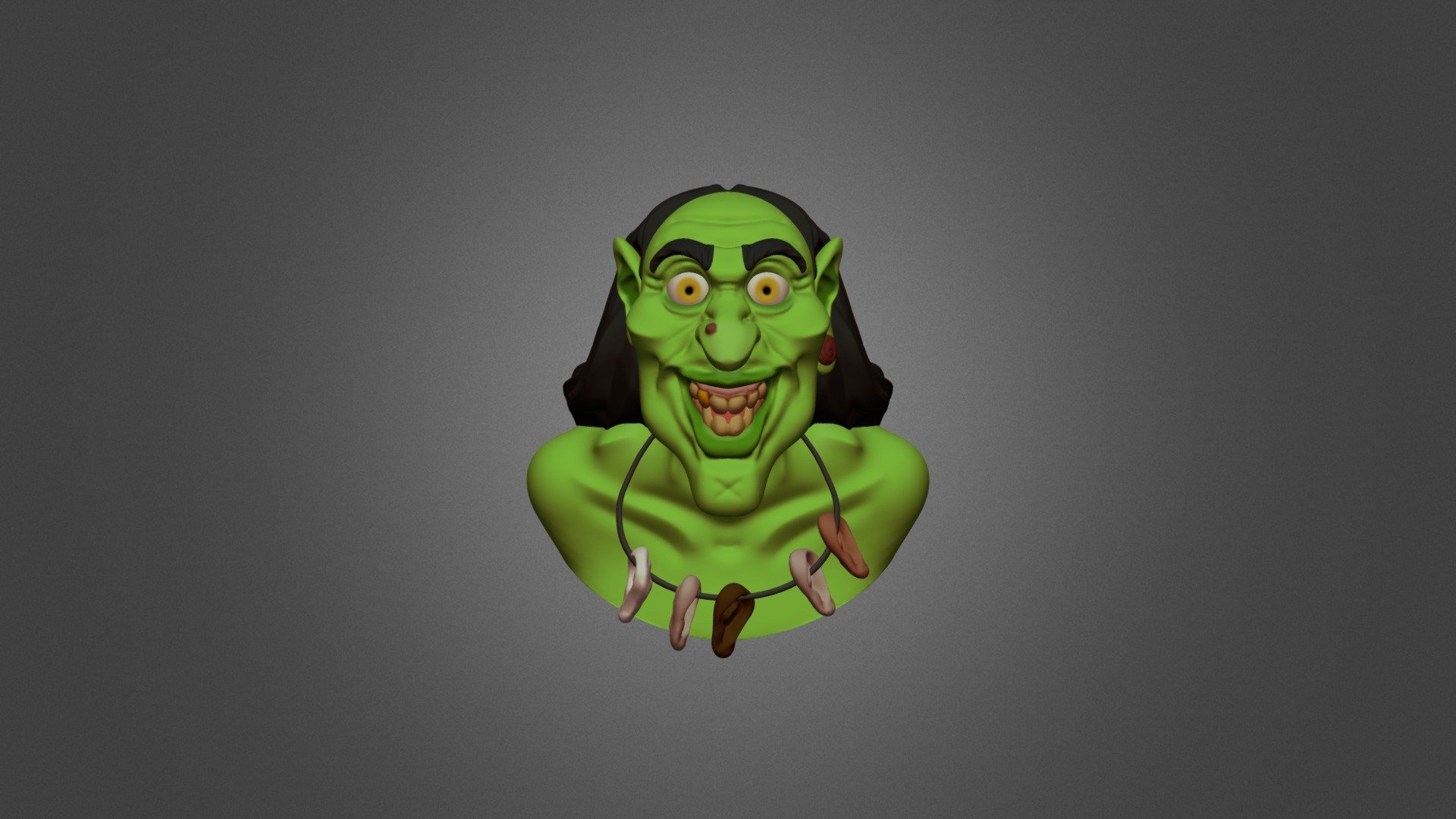 Megera Verde - 3D model by FabinhoArte [57ddc37] - Sketchfab