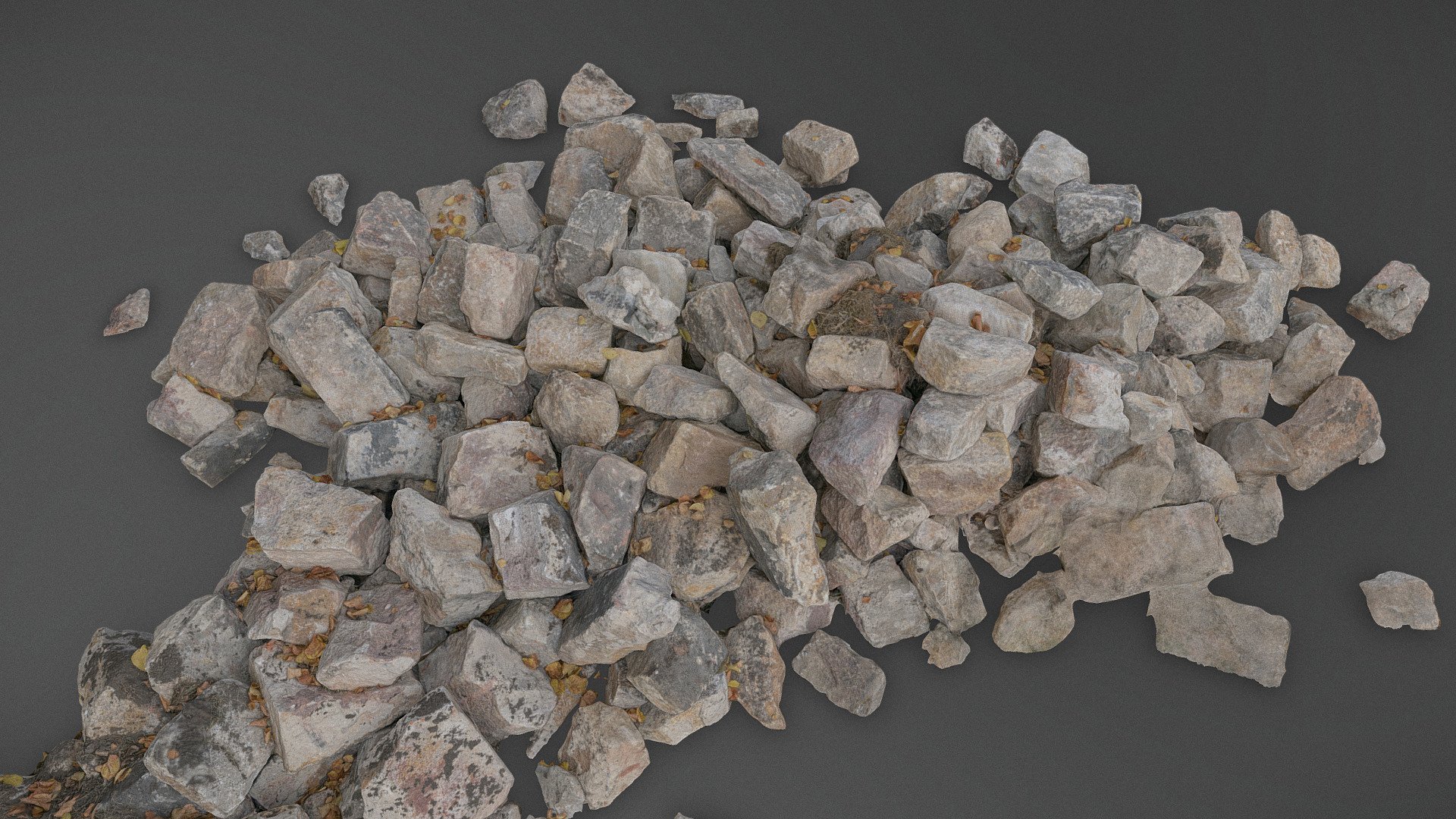 Debris junk stones - Buy Royalty Free 3D model by matousekfoto [57dde74 ...