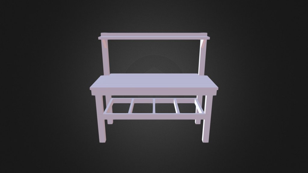 Bench - 3D model by Lamar3D (@rwallislamar) [57de1c8] - Sketchfab