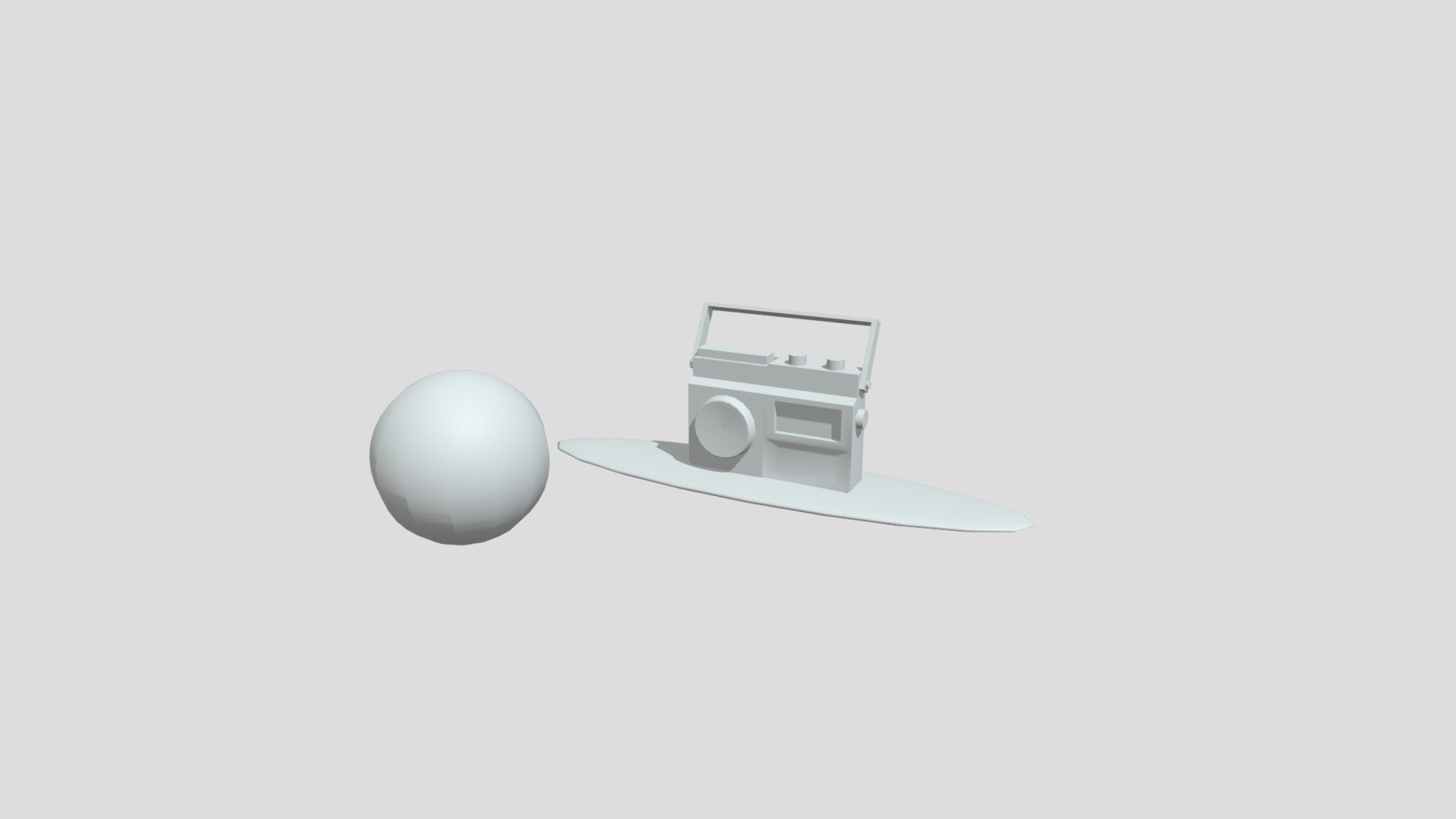 By The Ocean - 3 Simple Props - 3D model by Mr.George (@Mr.Geroge ...