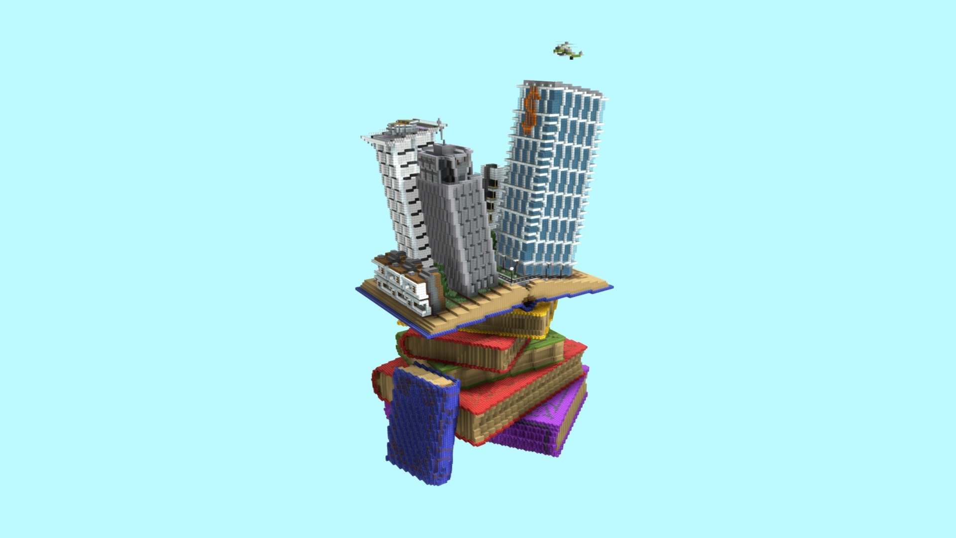 Tycoon Bookshelf - 3D model by 3asel [57e06e7] - Sketchfab