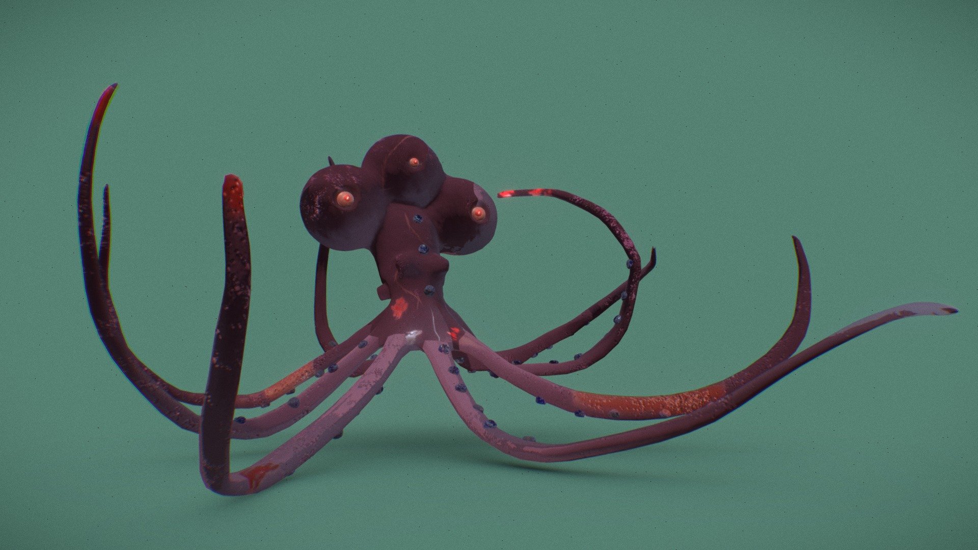 Kraken | Personaje Diorama - 3D model by Shuaiez [57e237b] - Sketchfab
