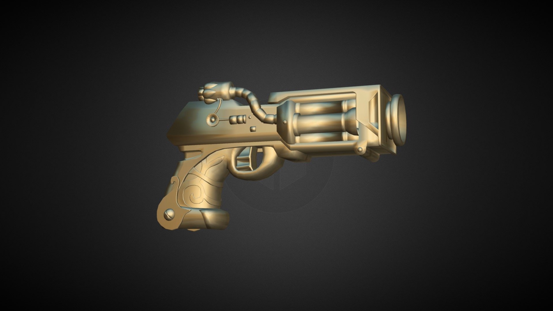 Gun - Download Free 3D model by _1551330_ (@madeinp783) [57e3896 ...