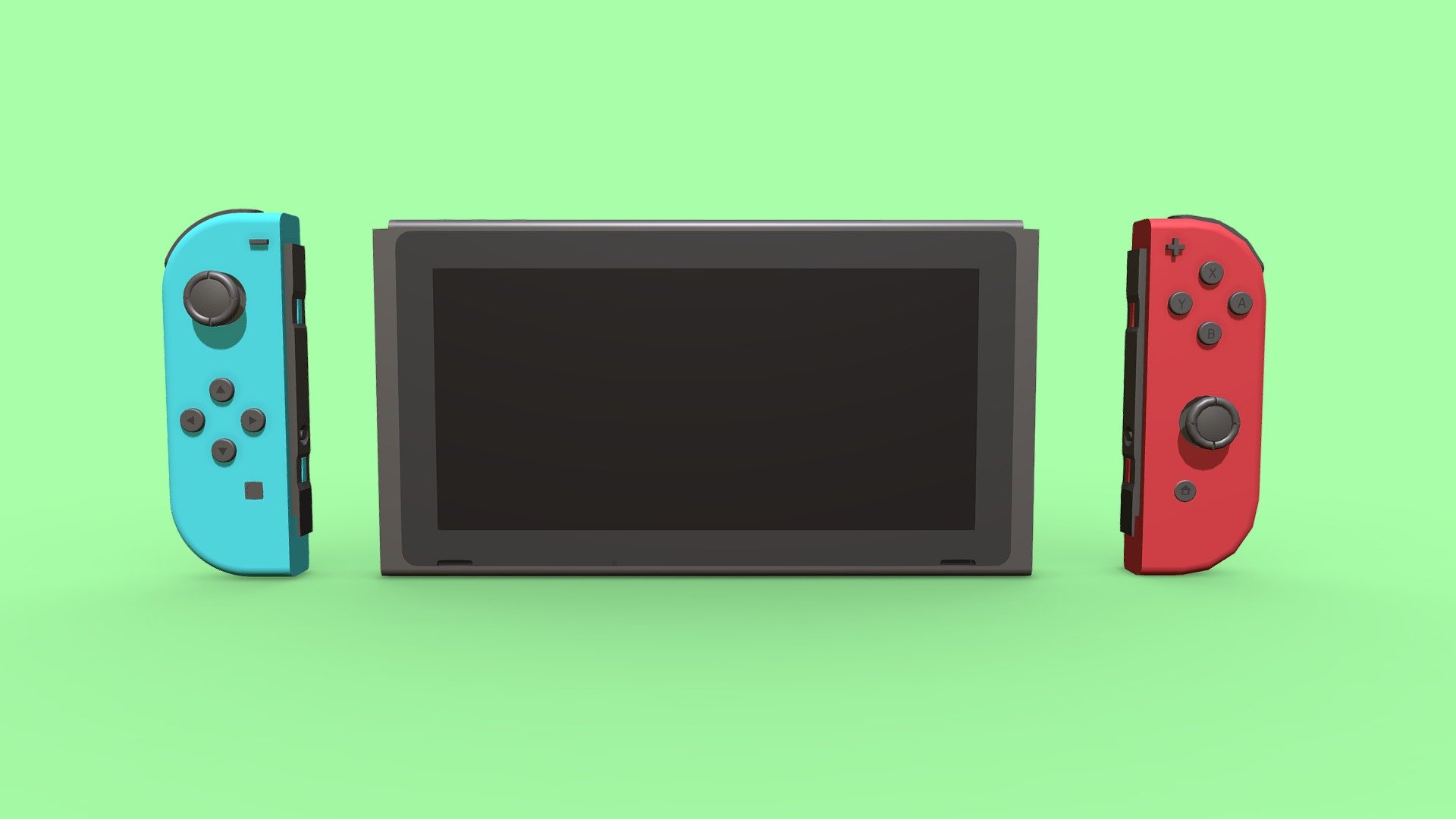 Nintendo Switch - 3D model by JackZeta (@jacklei519) [57e3e5f] - Sketchfab