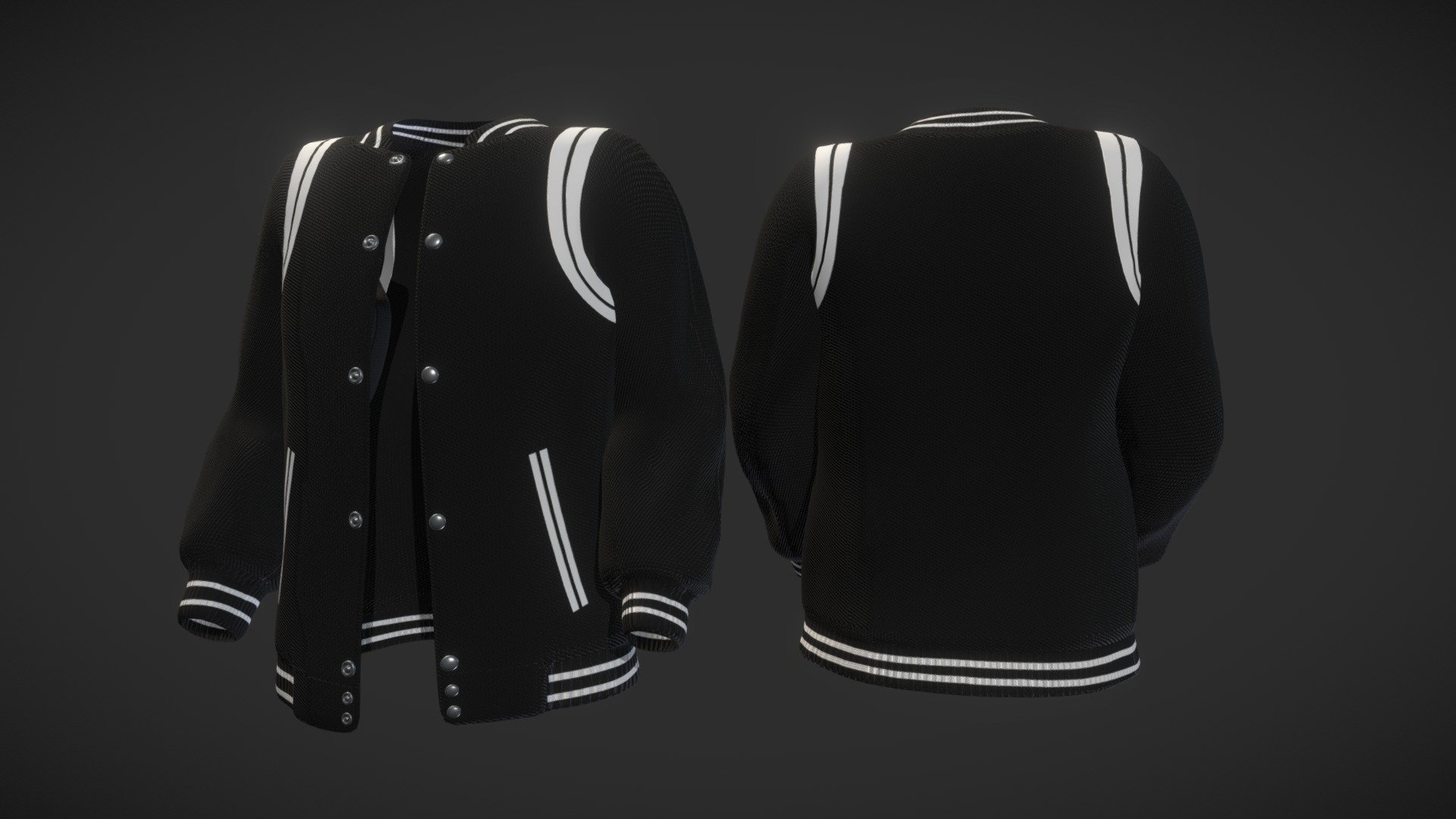 Teddy Jacket - 3D model by Williem [57e435e] - Sketchfab