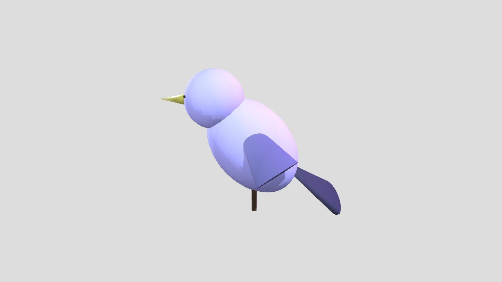 Bird Emergent Media - Download Free 3D model by jetamies [57e4c5c ...
