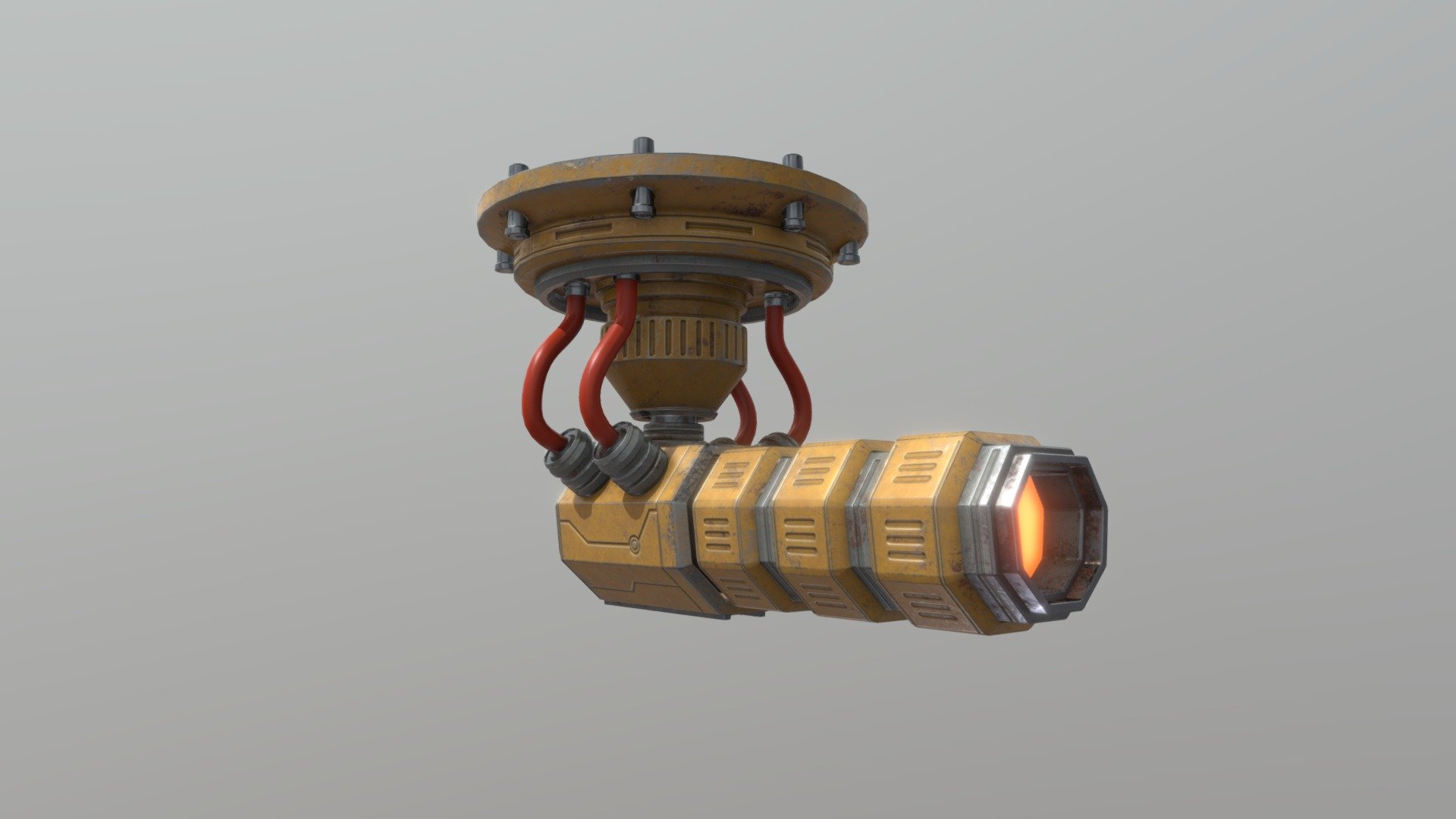 Sci Fi Roof Turret - Buy Royalty Free 3D model by captainapoc [57e4f02 ...